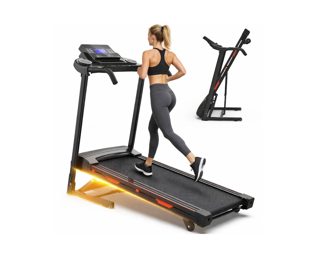 Click here for Redliro Folding Treadmill for Home – 400 lb... prices