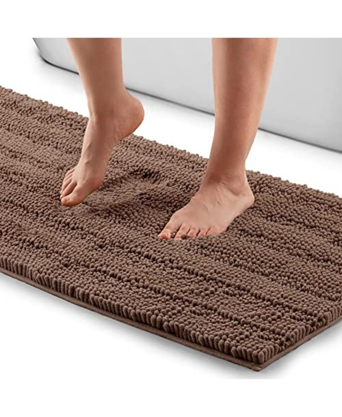 Click here for Soft Shaggy Bathroom Rug 47x17 inch - Sandstone prices