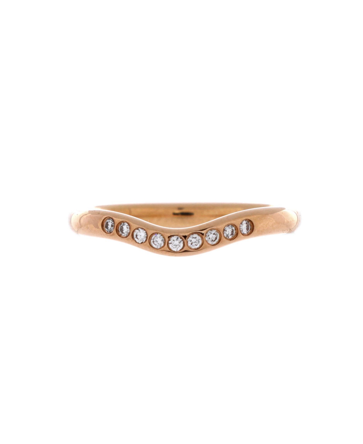 Click here for Pre-Owned Tiffany & Co Elsa Peretti Curved Wedding... prices