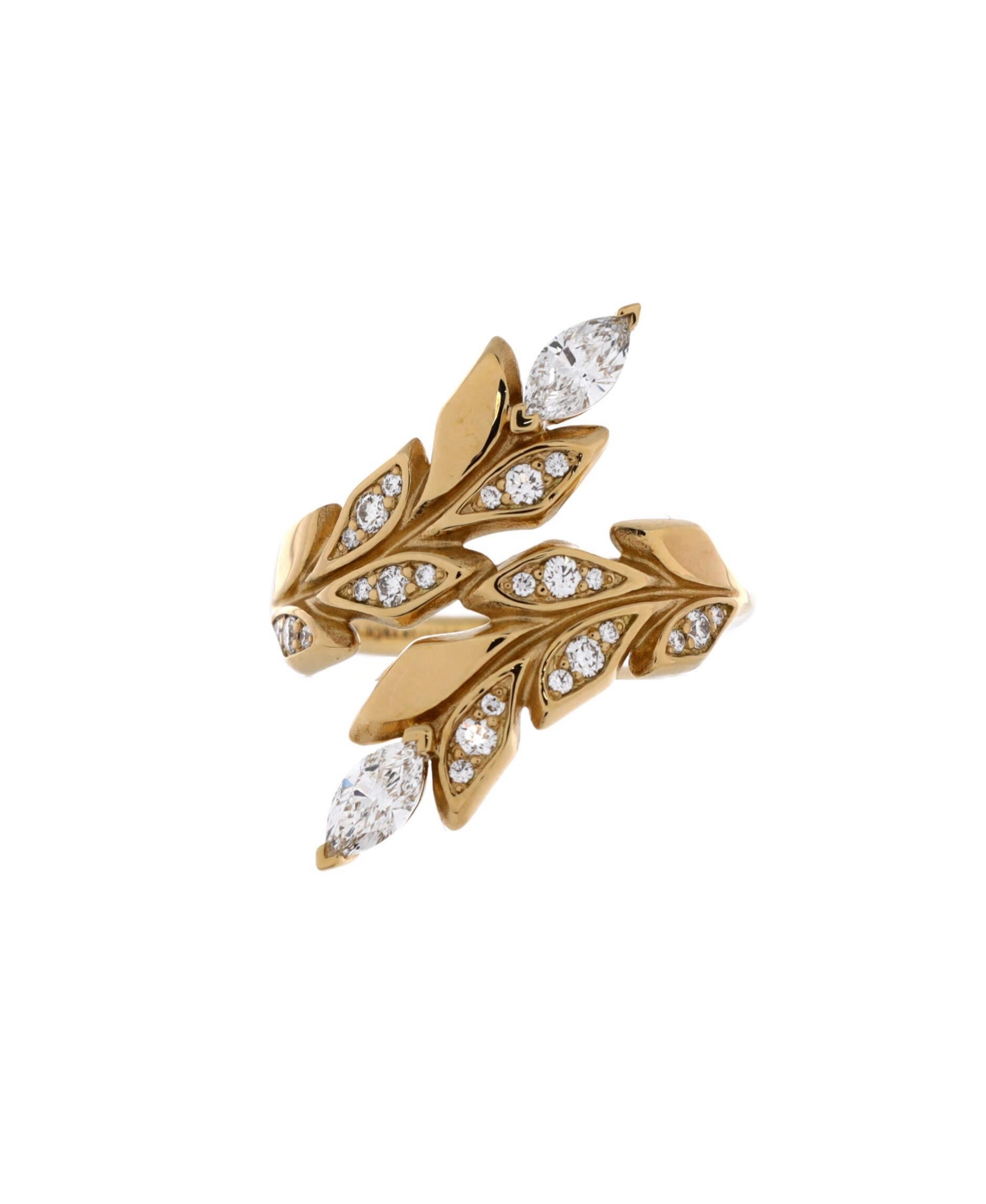 Click here for Pre-Owned Tiffany & Co Victoria Vine Bypass Ring -... prices