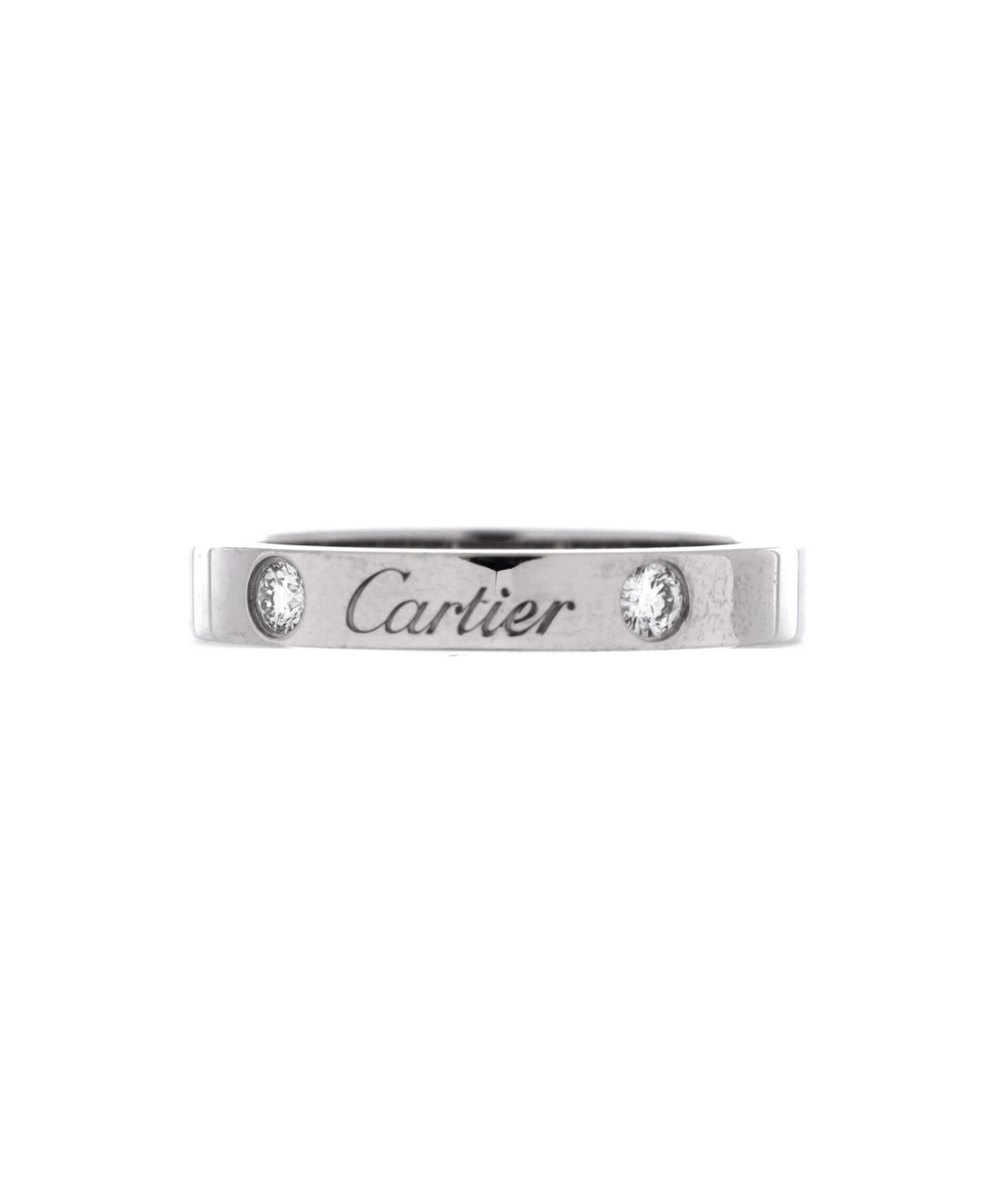 Click here for Pre-Owned Cartier C de Cartier 2 Diamonds Wedding... prices