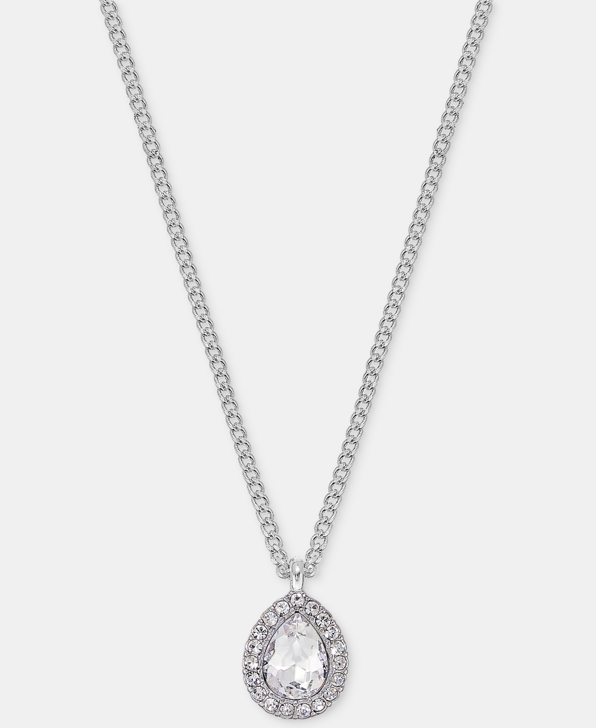 Click here for Givenchy Crystal Pear-Shape Pendant Necklace  16 +... prices