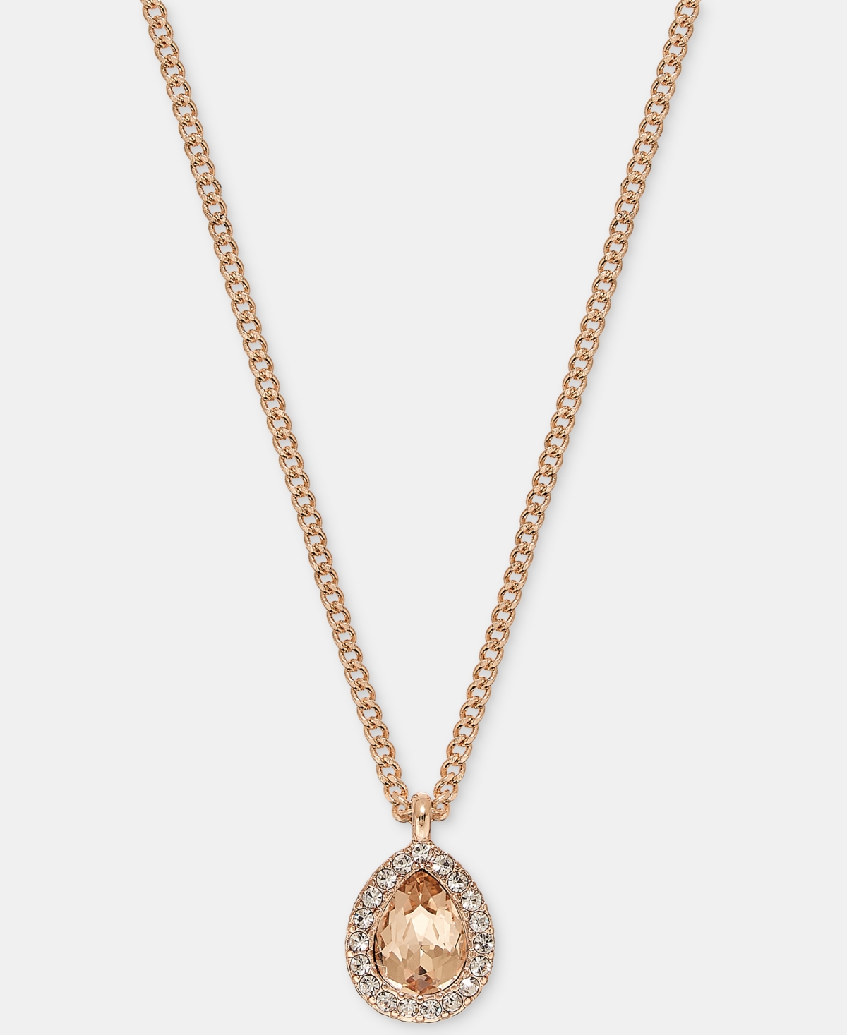 Click here for Givenchy Crystal Pear-Shape Pendant Necklace  16 +... prices