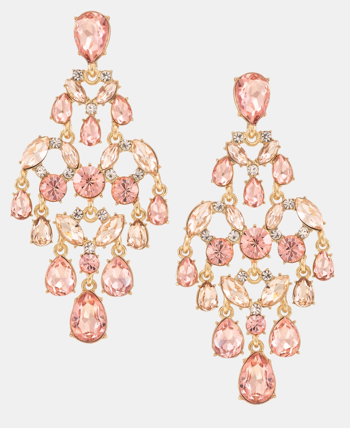 Click here for Givenchy Crystal Cluster Chandelier Earrings - Pin... prices