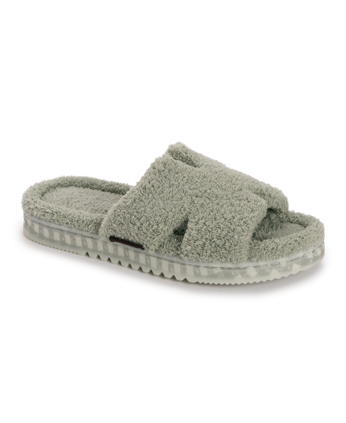 Click here for Muk Luks Womens Cecilia Slide Slipper - Zen garden prices