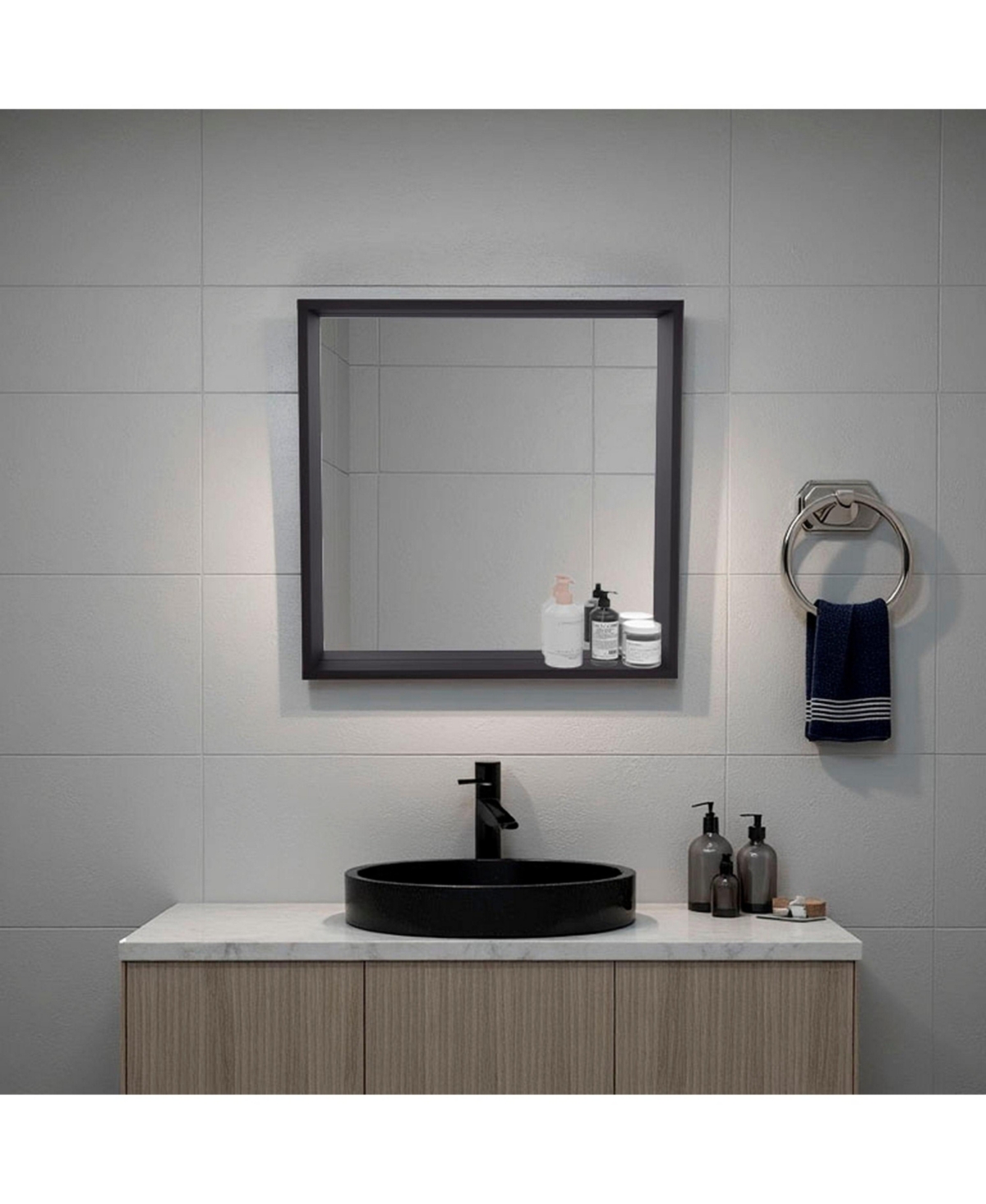 Click here for Fm Furniture Porta Wall Mounted Bathroom Mirror Ca... prices