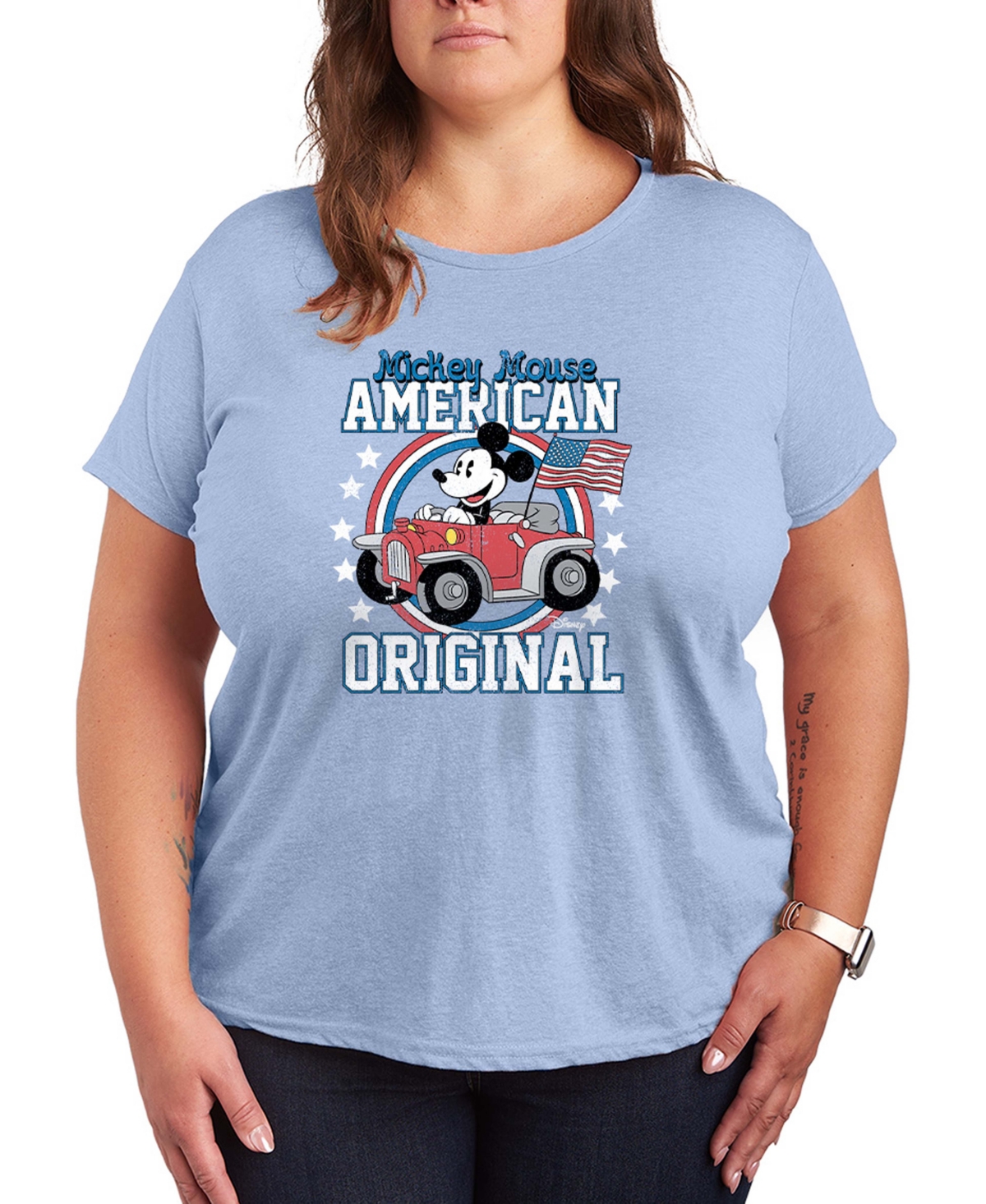 Click here for Hybrid Apparel Plus Size Disney Mickey American Or... prices