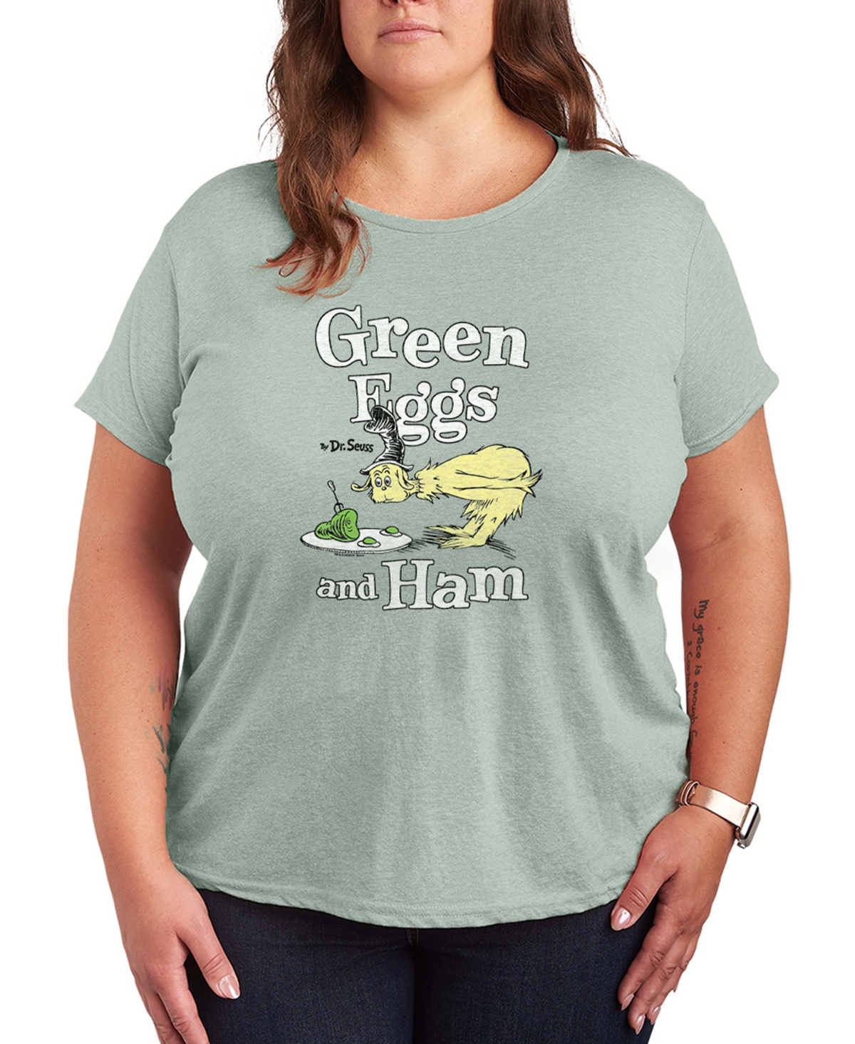 Click here for Hybrid Apparel Plus Size Dr. Seuss Green Eggs And... prices