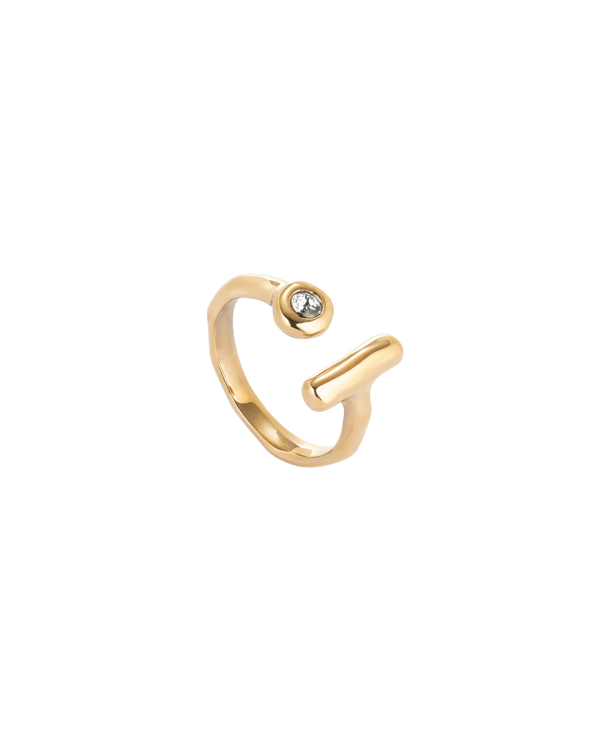 Click here for UNOde50 ring of metal alloy plated in gold 18k wit... prices