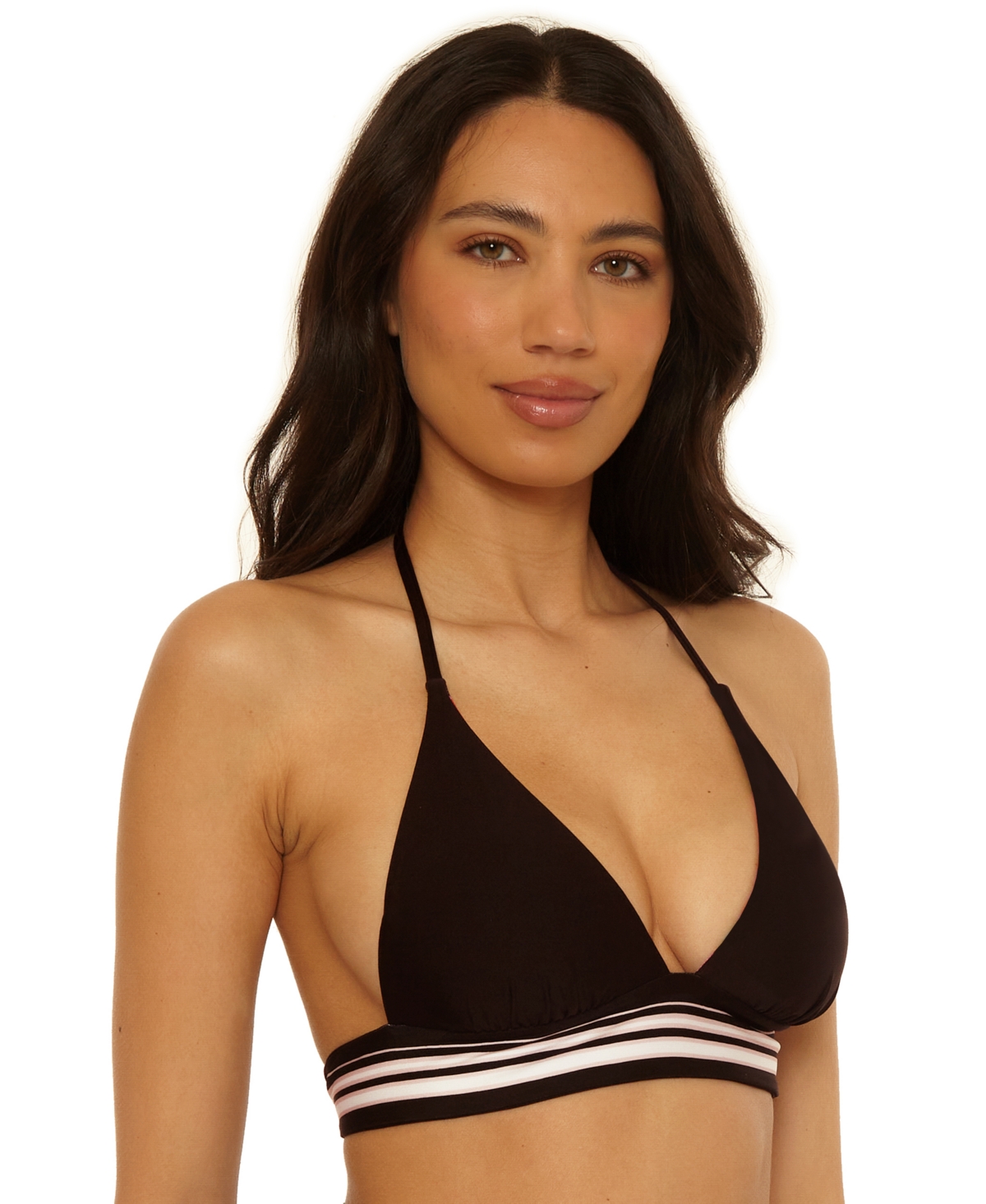 Click here for Trina Turk Womens Bougainvillea Reversible V-Neck... prices