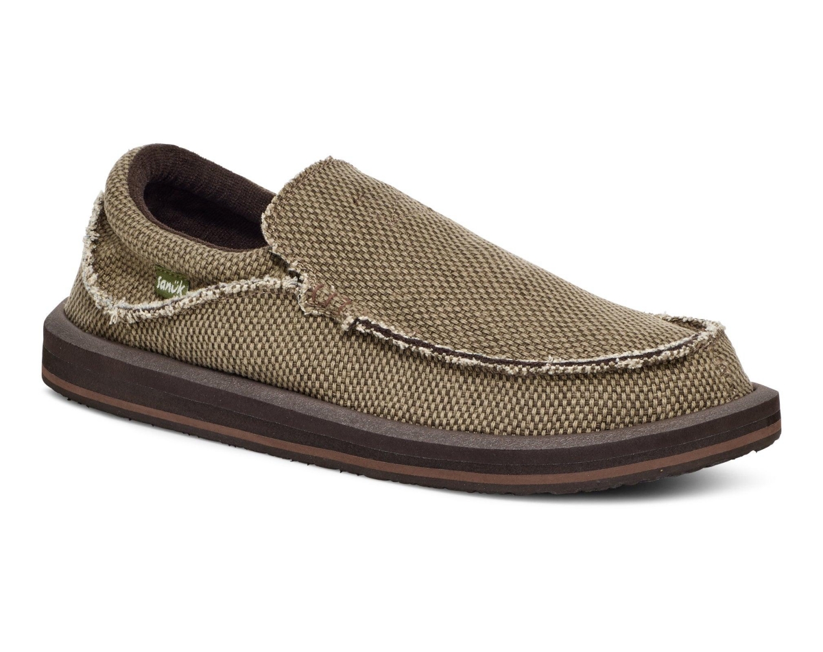 Click here for Sanuk Mens Chiba Loafers - Brown prices