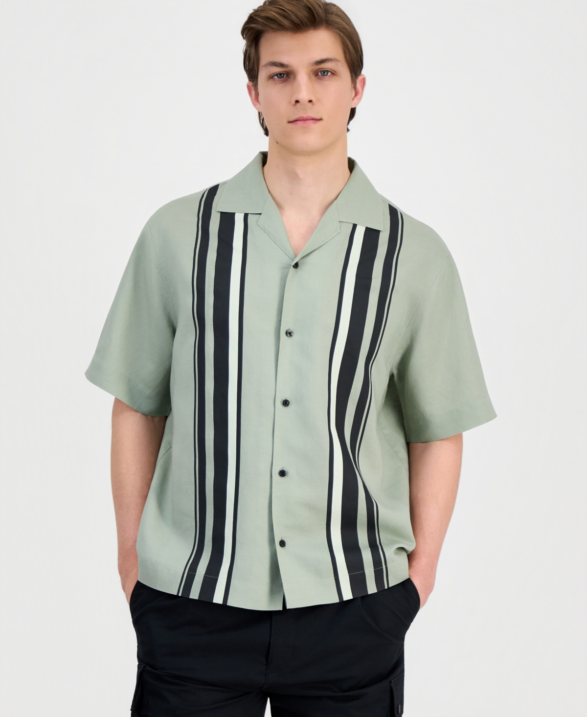 Click here for Hugo Boss Mens Espino Short-Sleeve Printed Shirt -... prices