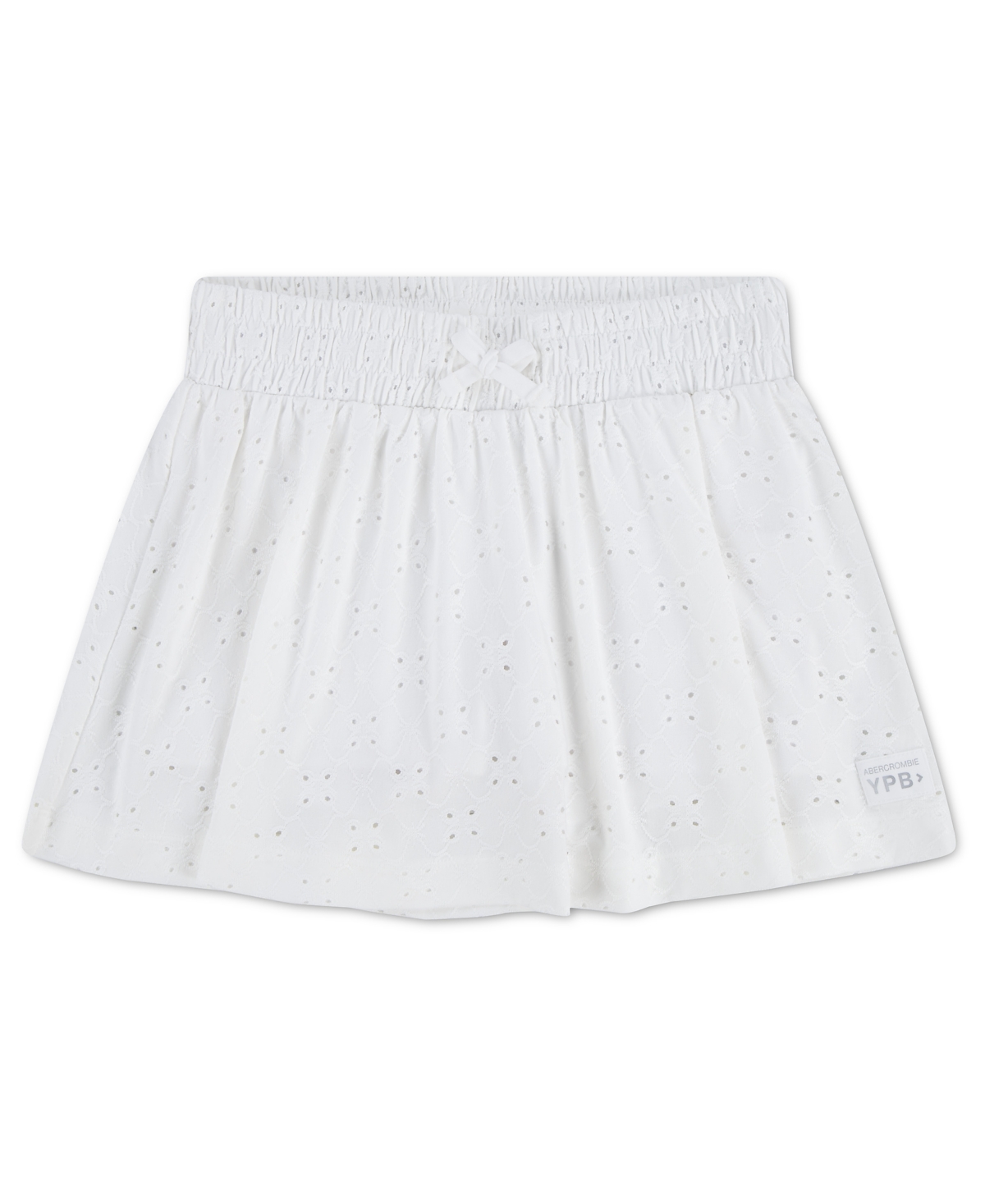 Click here for abercrombie kids Girls Tie-Front Skort - Bright Wh... prices