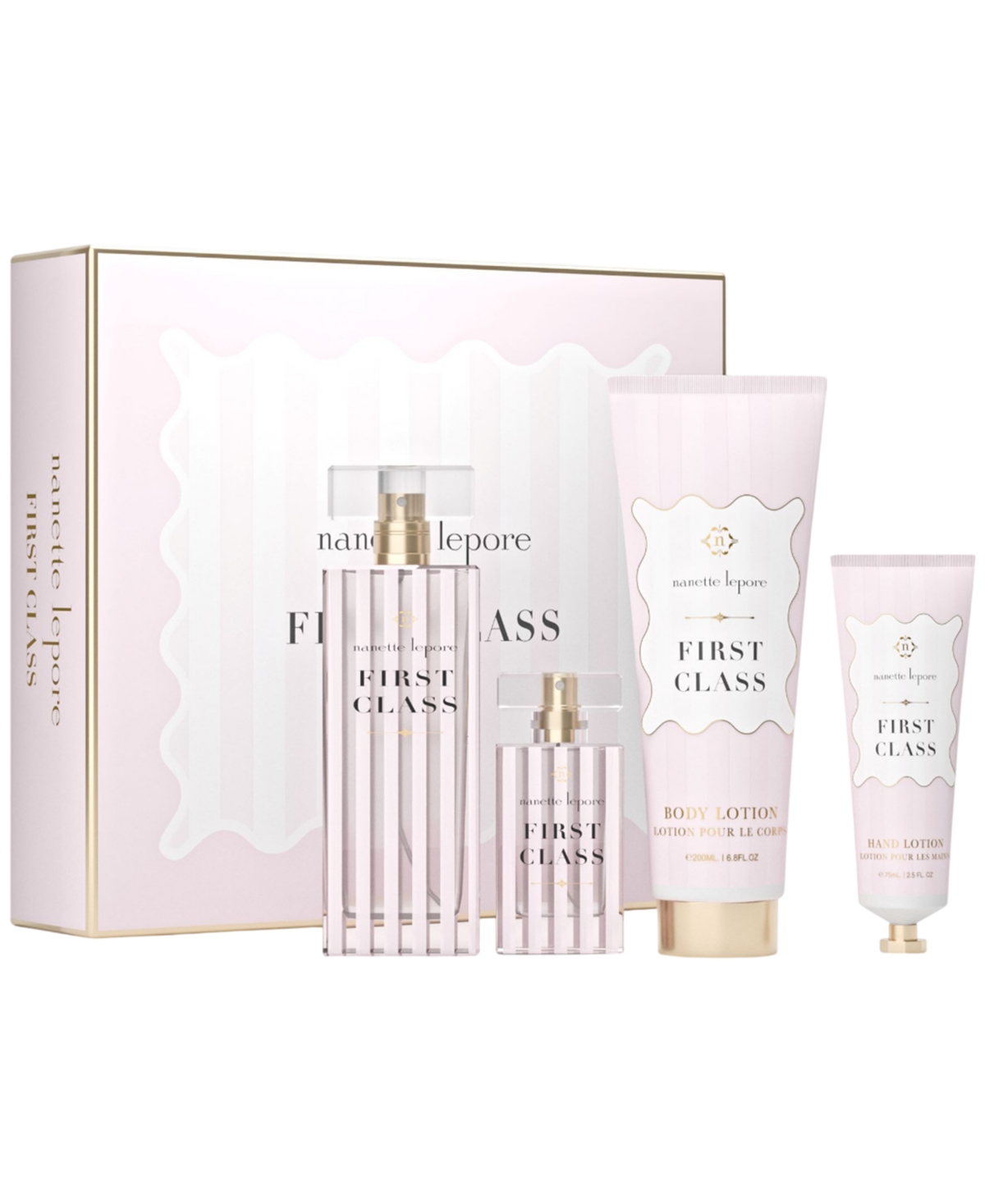 Click here for Nanette Lepore 4-Pc. First Class Gift Set prices