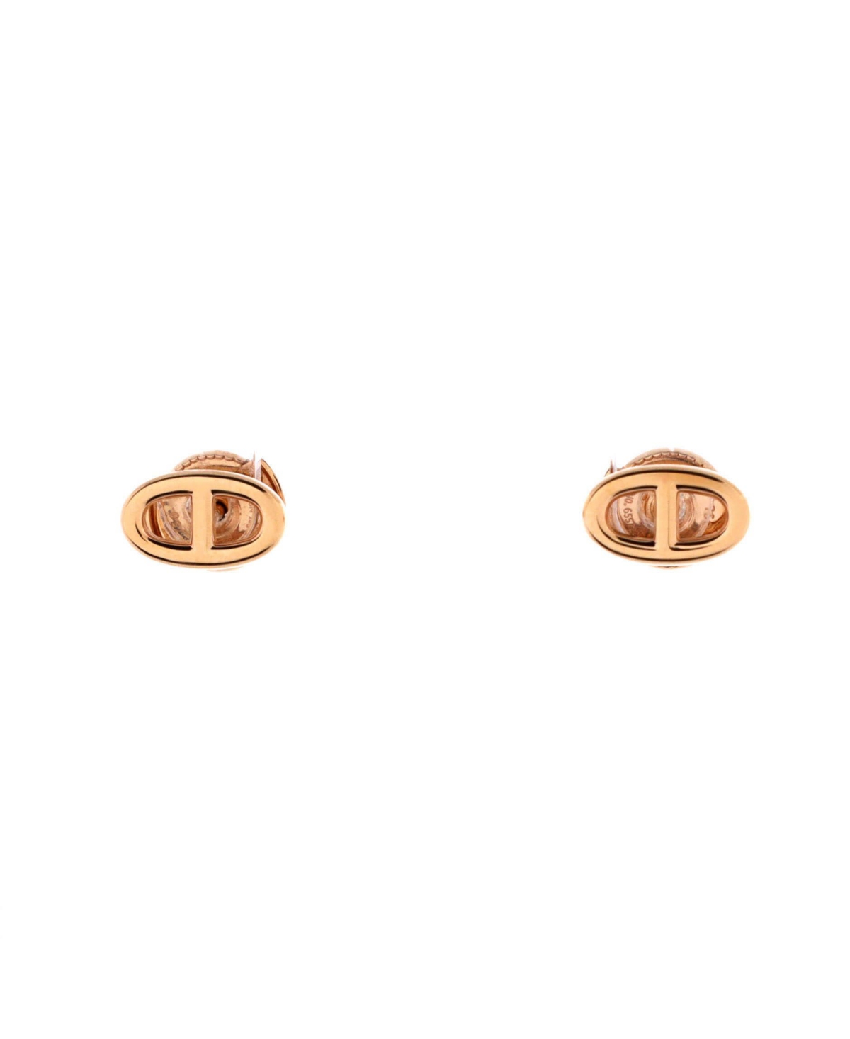 Click here for Pre-Owned HERMES Farandole Stud Earrings - 18k ros... prices