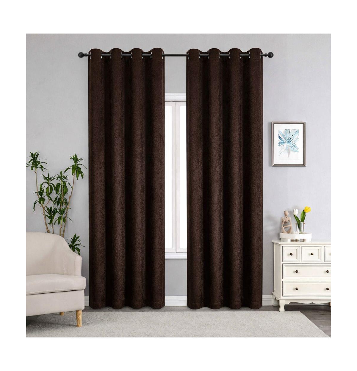 Click here for Kate Aurora Costanza 2 Piece Room Darkening Gromme... prices