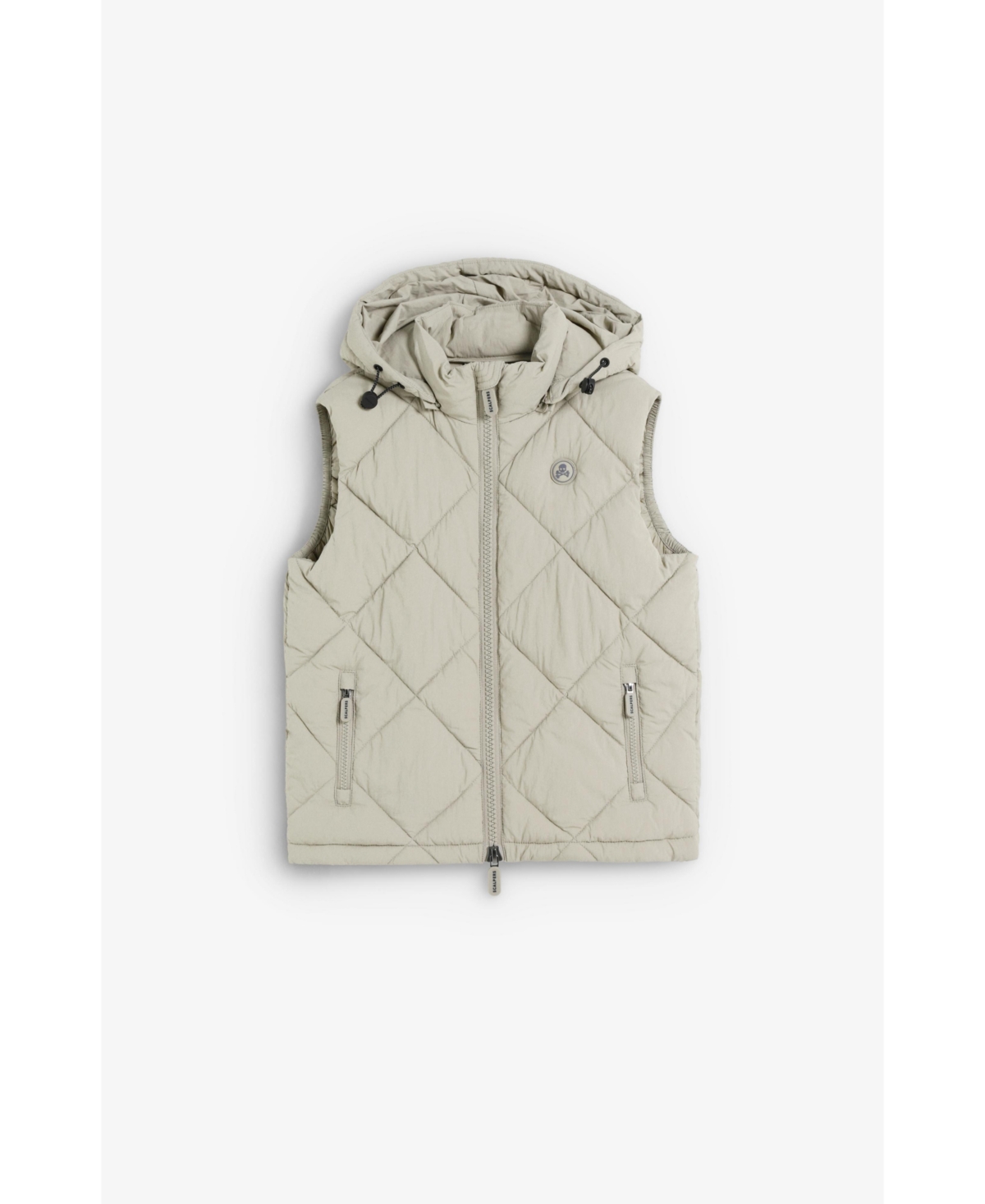 Click here for Scalpers Boys Puffer Vest - Open beige prices