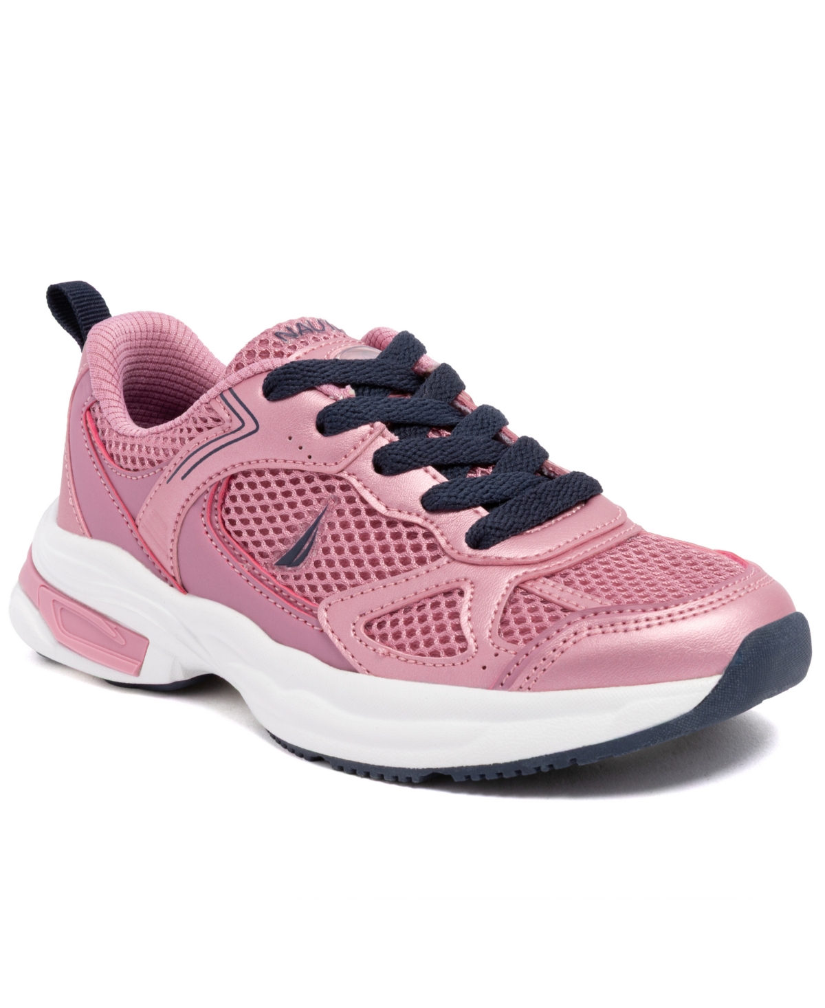 Click here for Nautica Girls Jese Athletic Sneaker - Mauve/Met/Na... prices