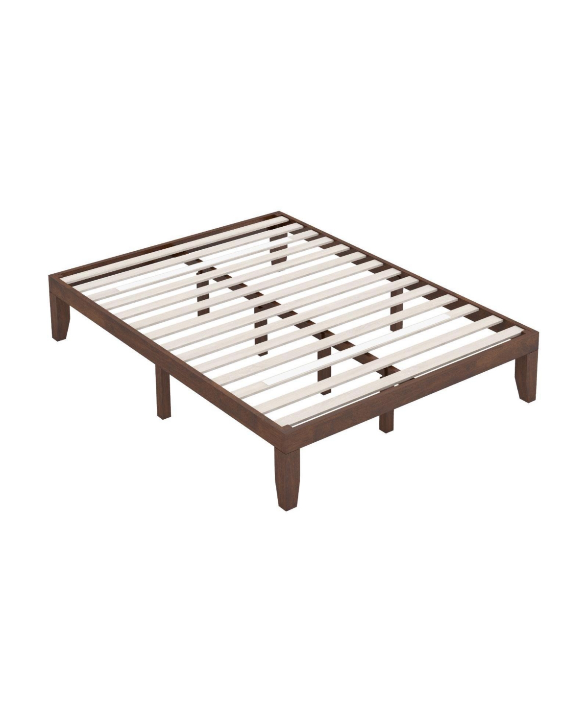 Click here for Sugift 14 Inch Rubber Wood Platform Bed Frame with... prices