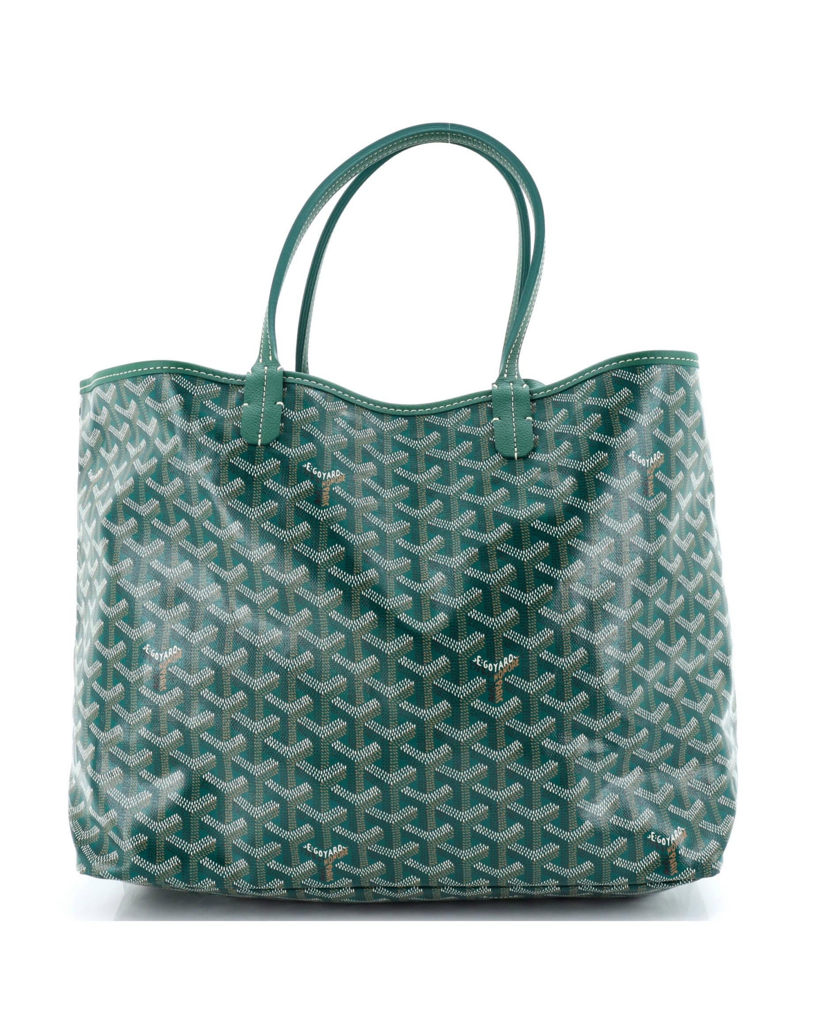 Click here for Pre-Owned Goyard Pm Saint Louis Tote Coated Canvas... prices