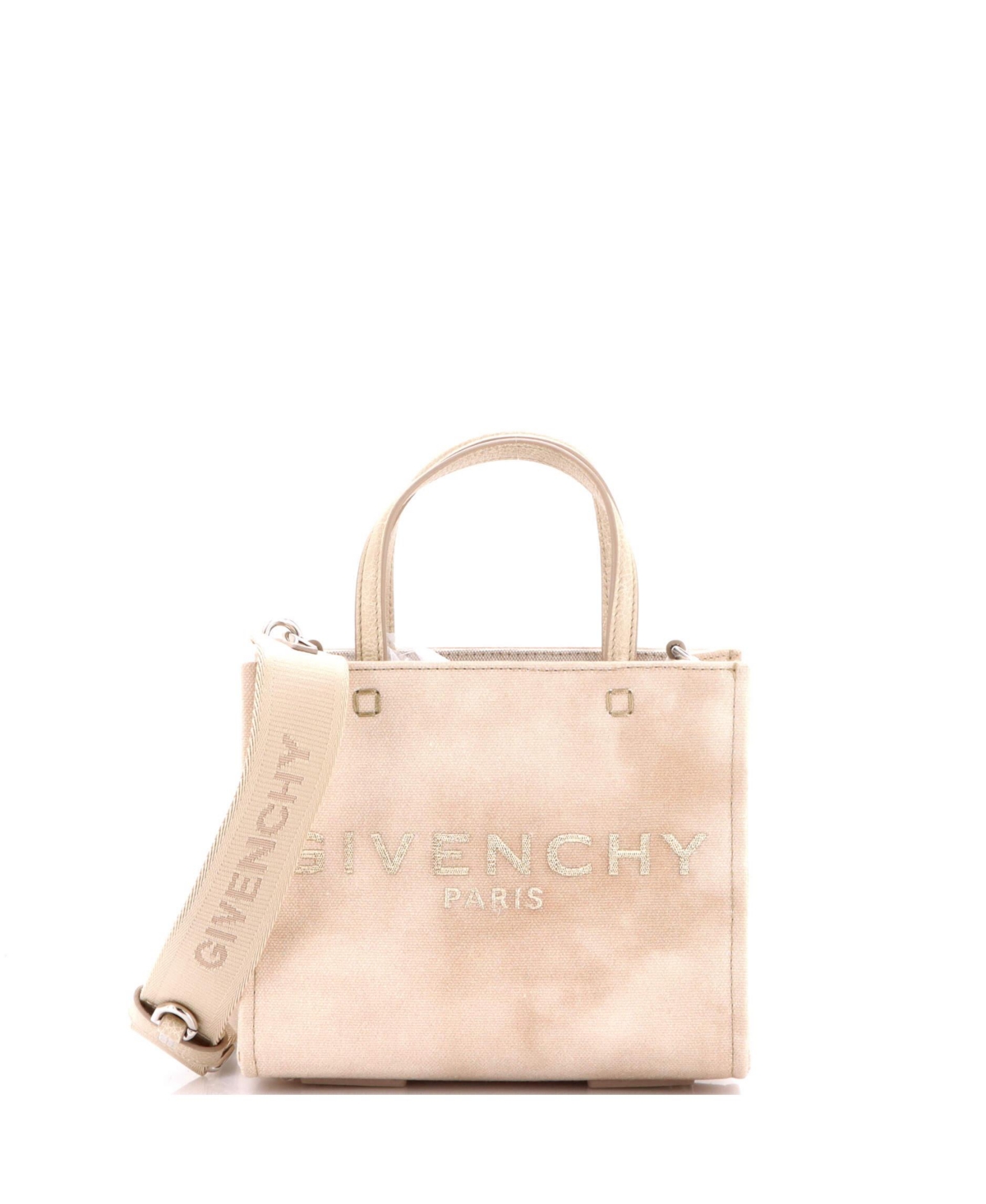 Click here for Pre-Owned Givenchy Mini G-Tote Canvas - pink prices