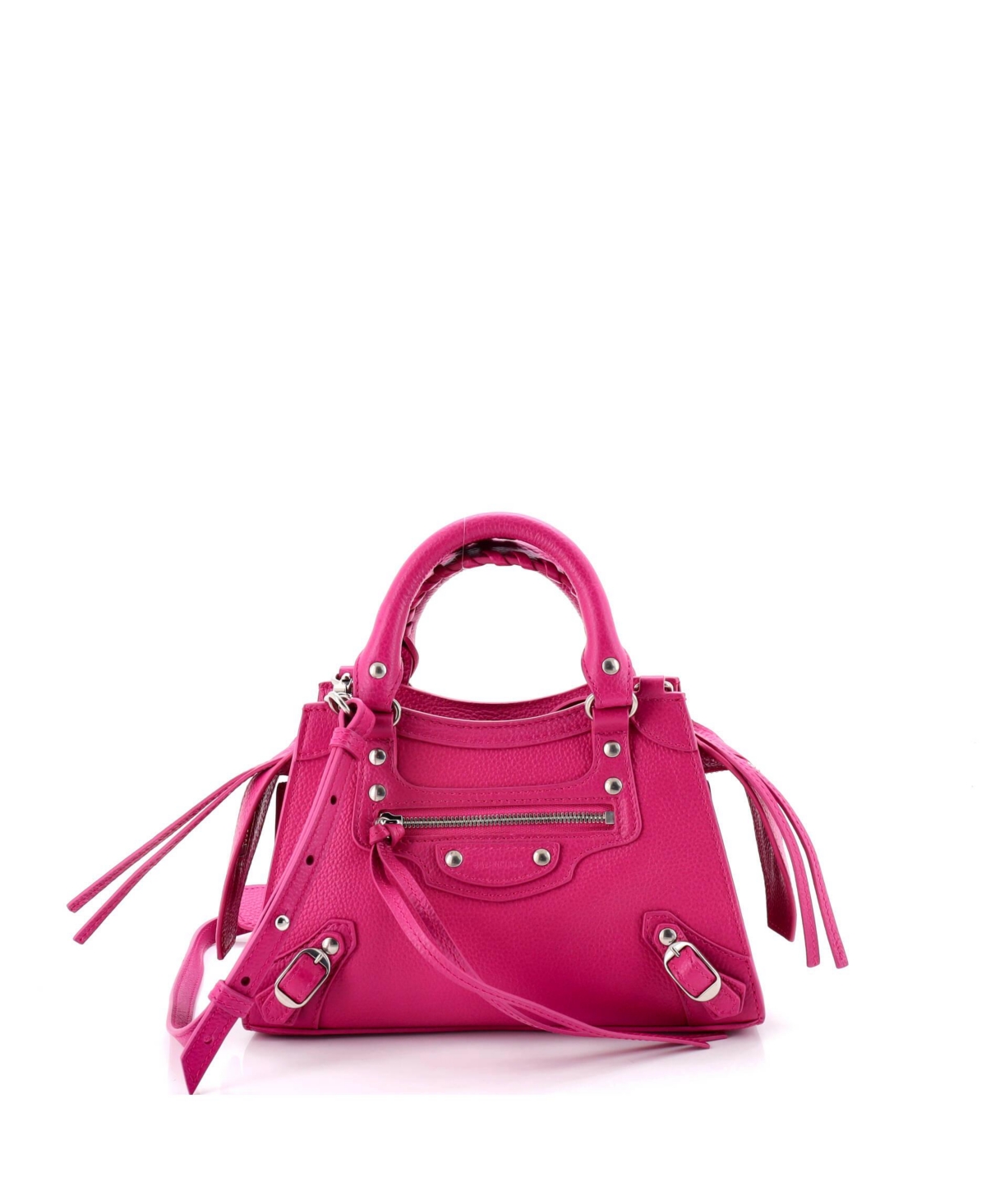 Click here for Pre-Owned Balenciaga Mini Neo Classic City Bag Lea... prices