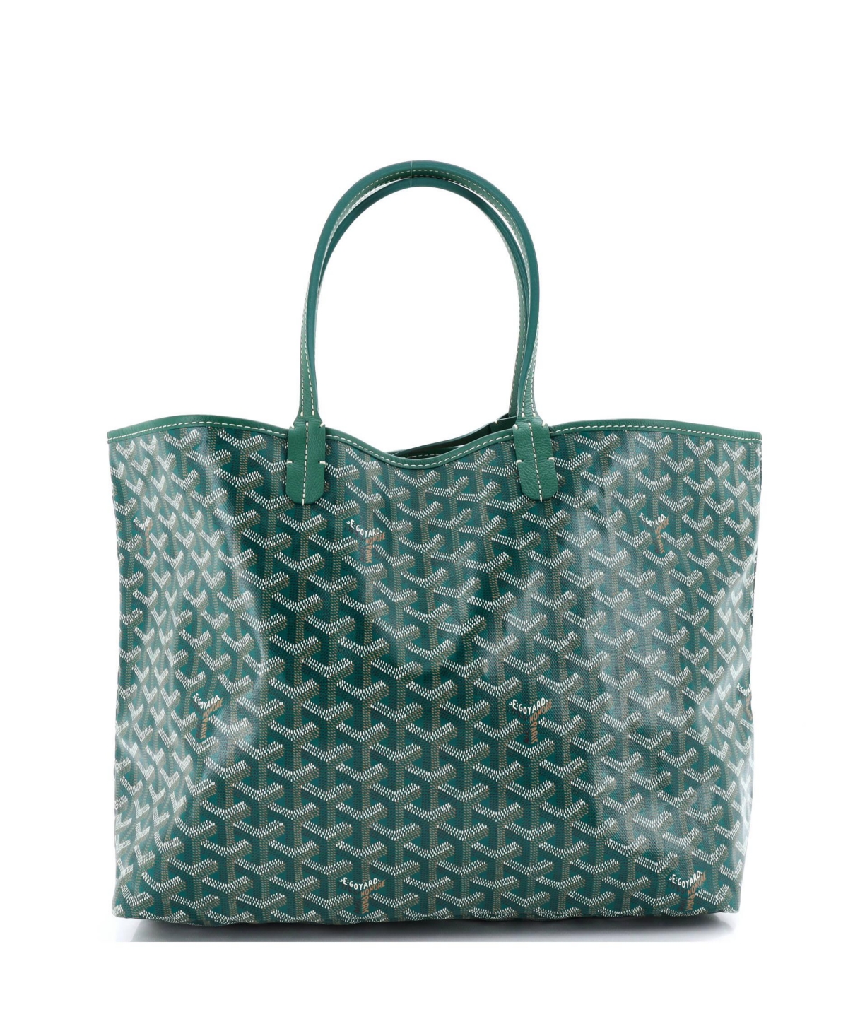 Click here for Pre-Owned Goyard Pm Saint Louis Tote Coated Canvas... prices