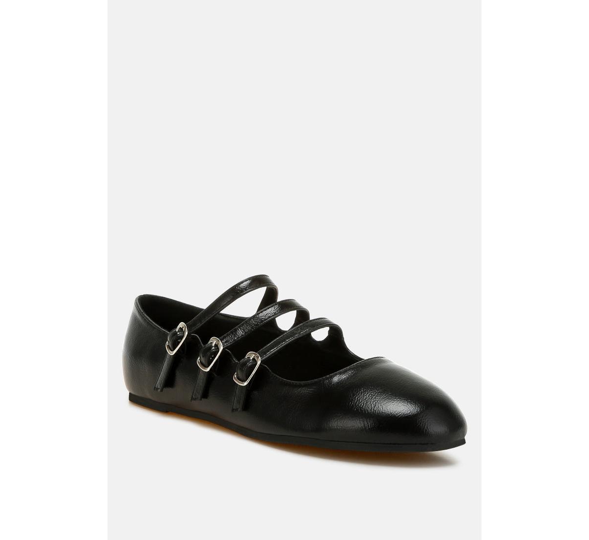 Click here for Rag & Co Womens Macarina Triple Strap Mary Jane Ba... prices