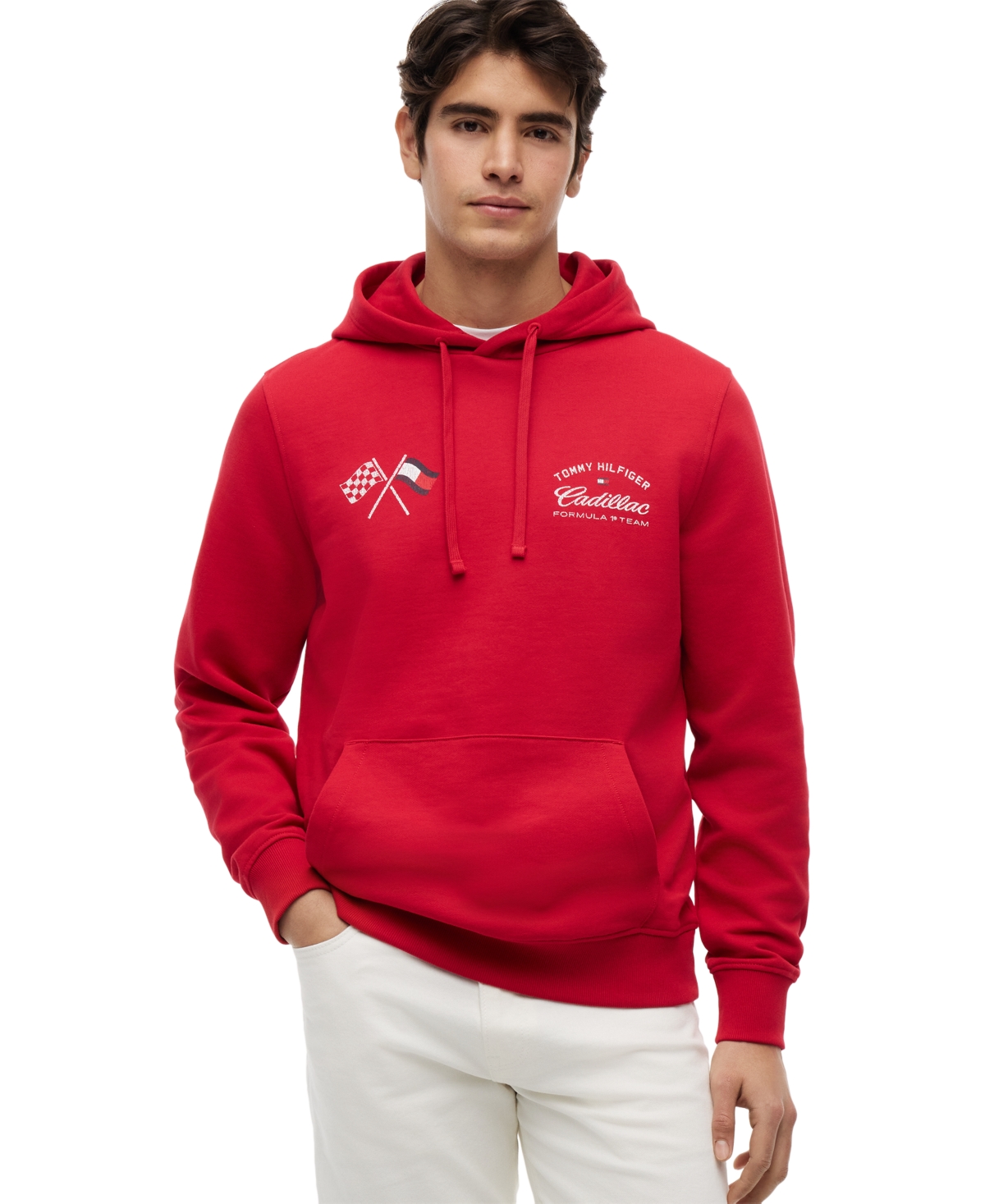Click here for Tommy Hilfiger Mens Regular-Fit Graphic Hoodie - R... prices