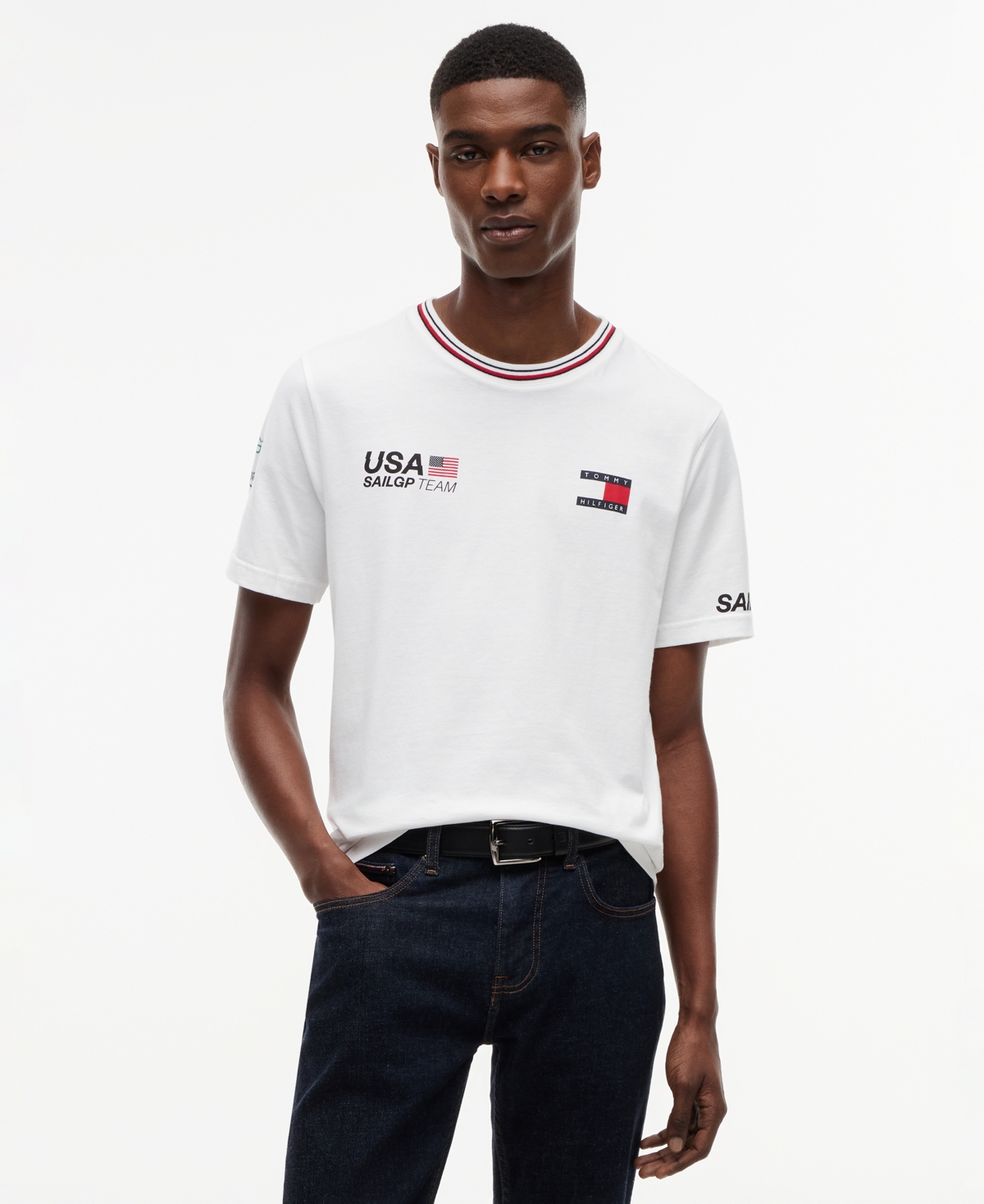 Click here for Tommy Hilfiger Mens and Womens Regular-Fit Crewnec... prices