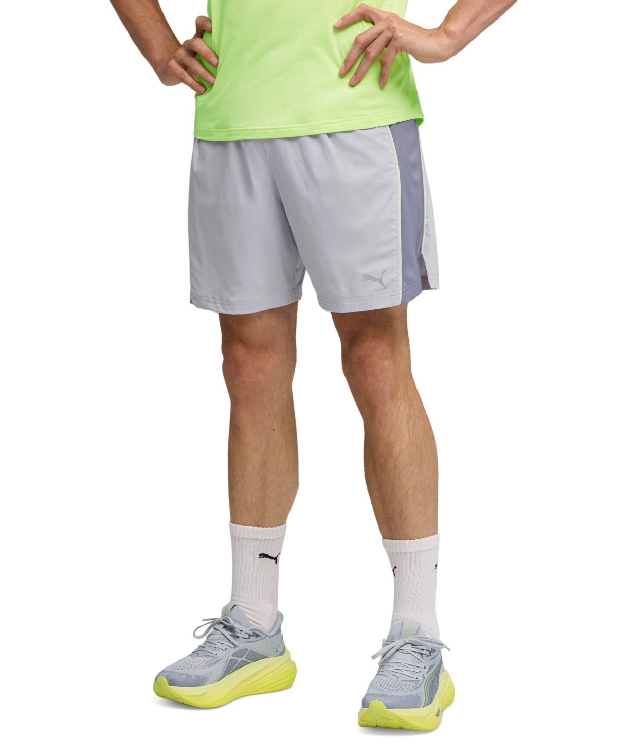 Click here for Puma Mens Run Velocity Regular-Fit Shorts - Vibran... prices