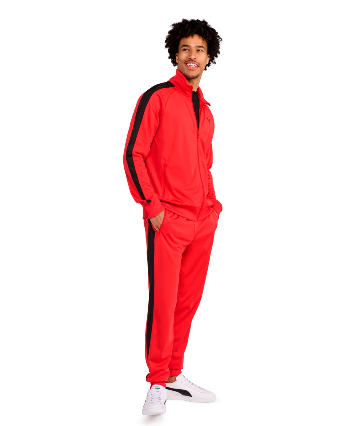 Click here for Puma Mens Essential T7 Full-Zip Track Jacket - For... prices