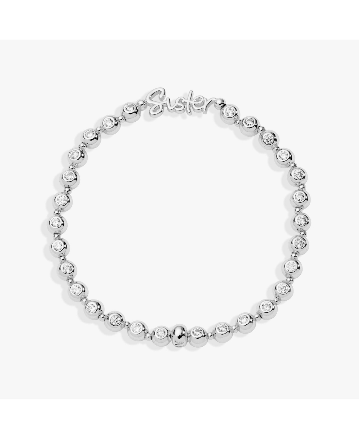 Click here for Alex and Ani Sister Elongated Crystal Stretch Brac... prices