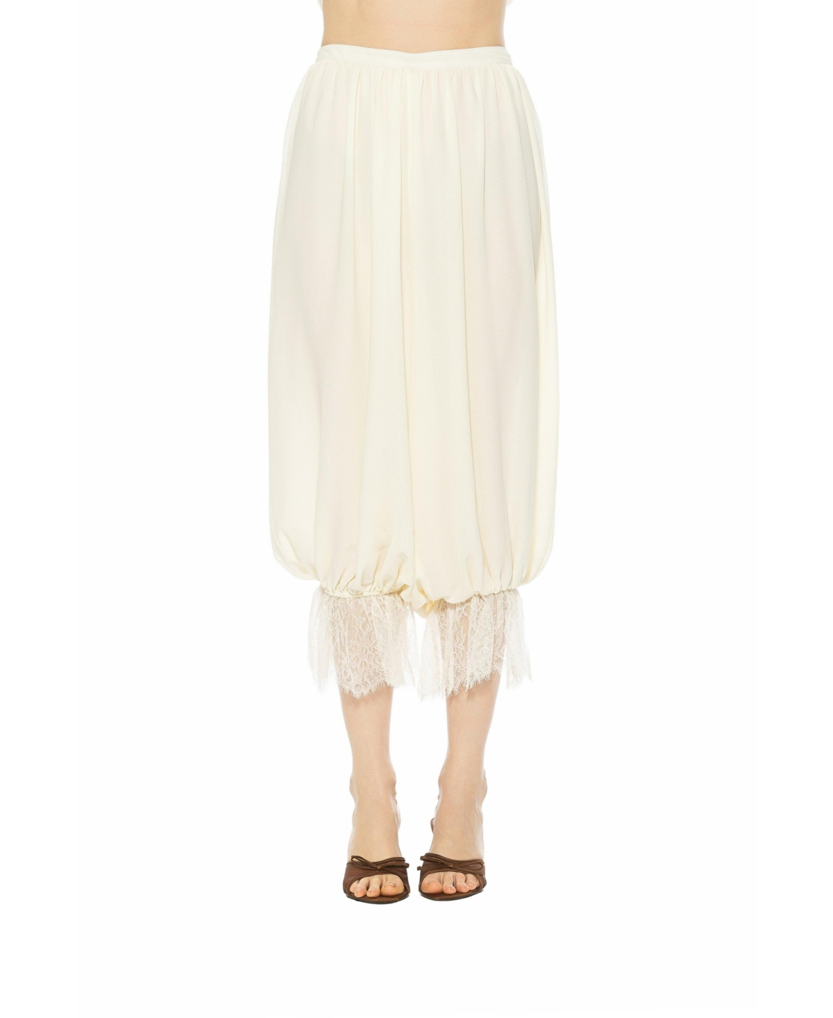 Click here for Alexia Admor Womens Jules Bloomer Pants - Ivory prices