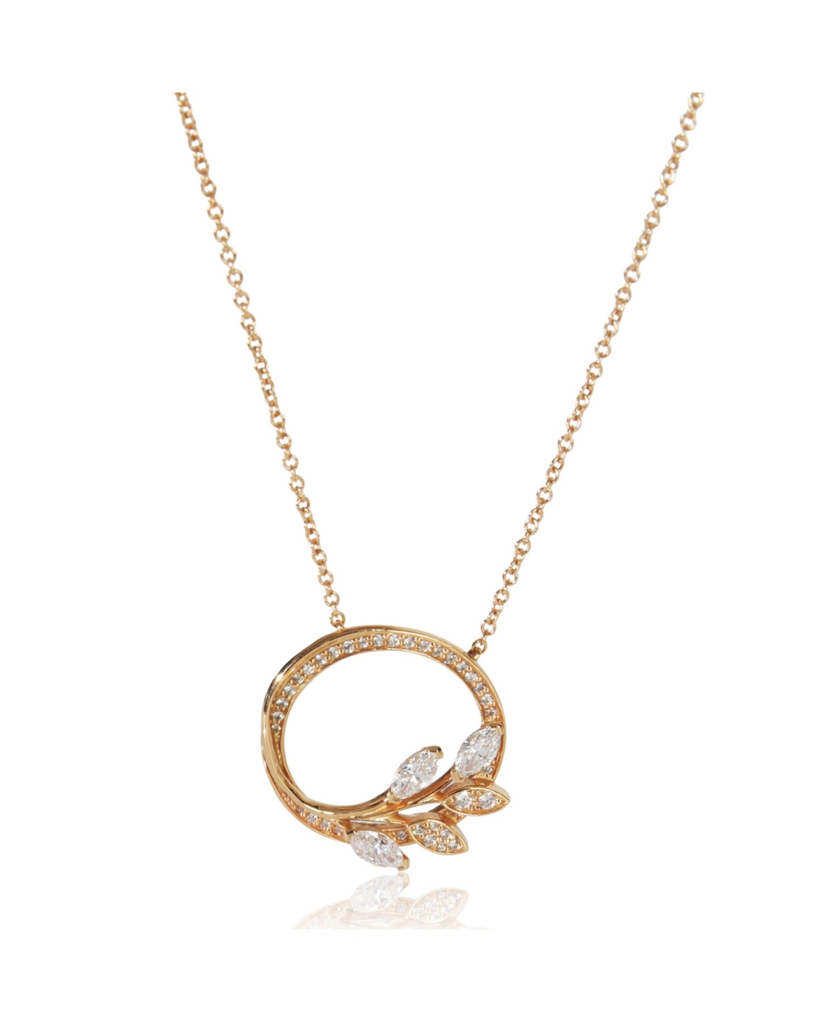 Click here for Pre-Owned Tiffany & Co Rose Gold Diamond Victoria... prices