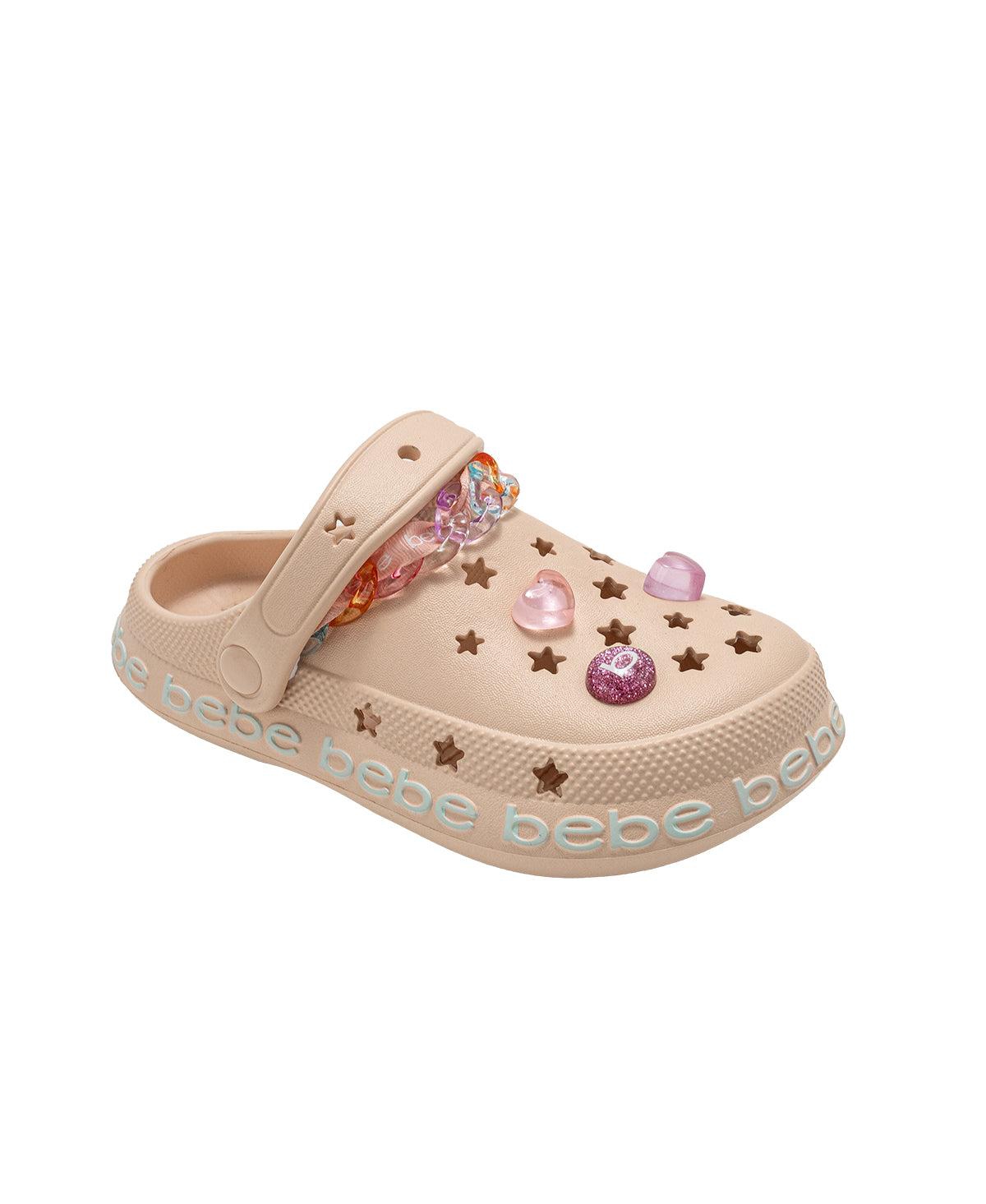 Click here for Bebe Little Girls Eva Clog with Chain with Logo Gr... prices