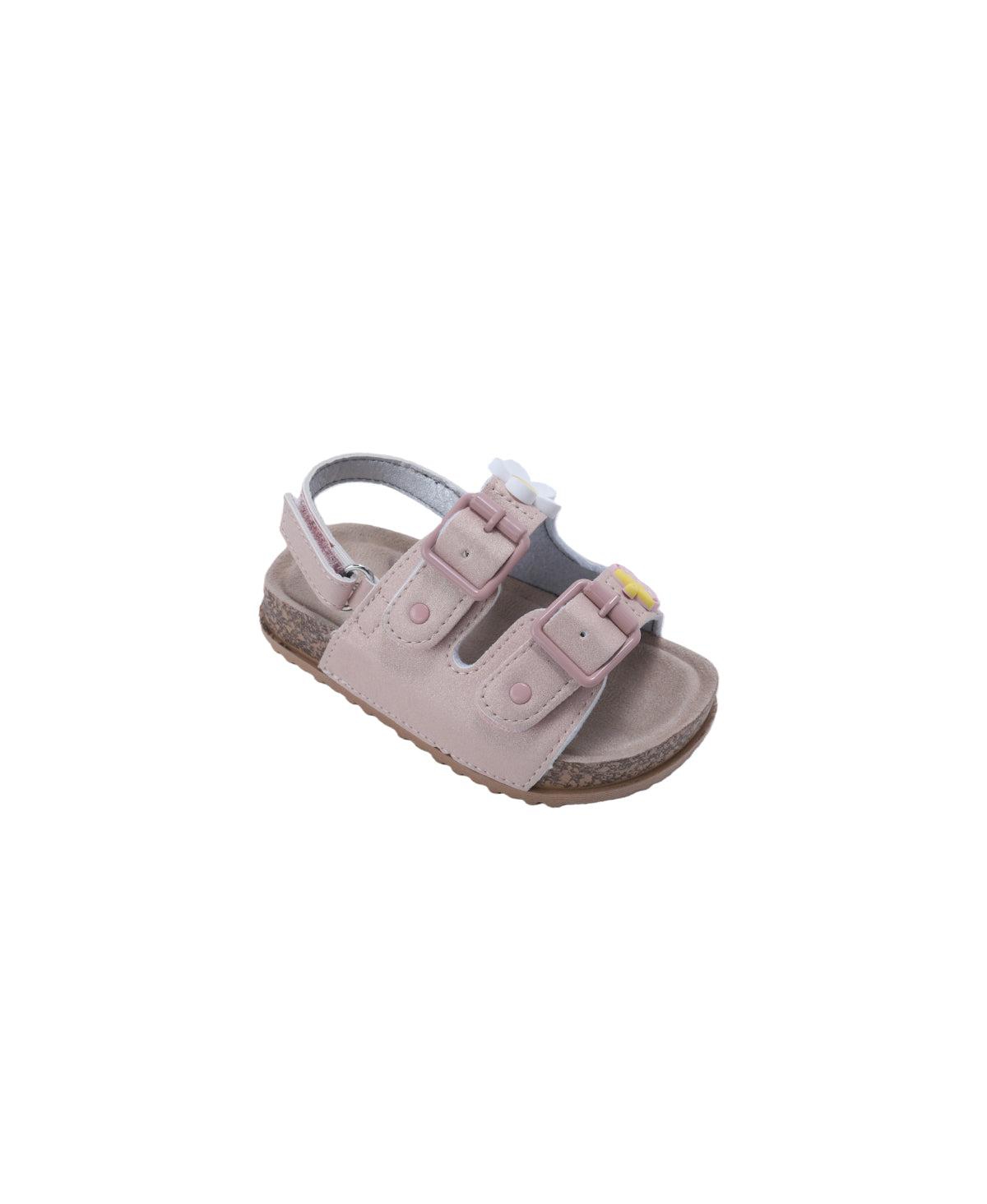 Click here for Bebe Big Girls Classic Footbed Sandals - Light pin... prices