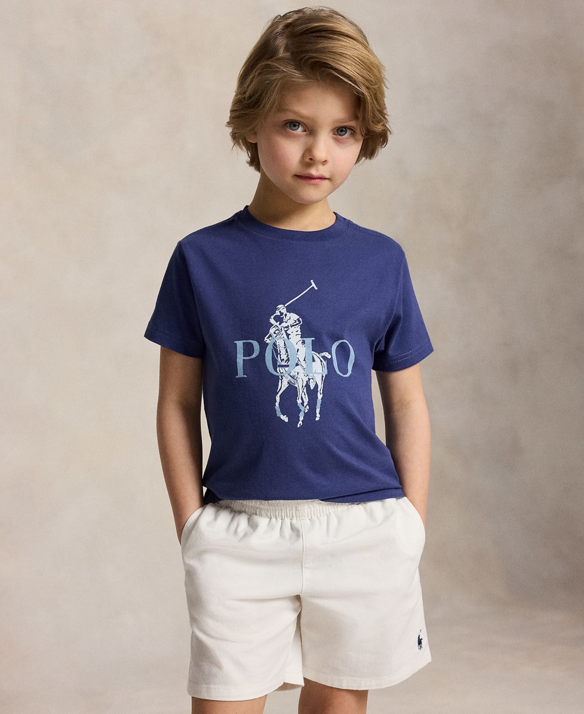 Click here for Polo Ralph Lauren Boys 2-7 Logo Detail Short-Sleev... prices