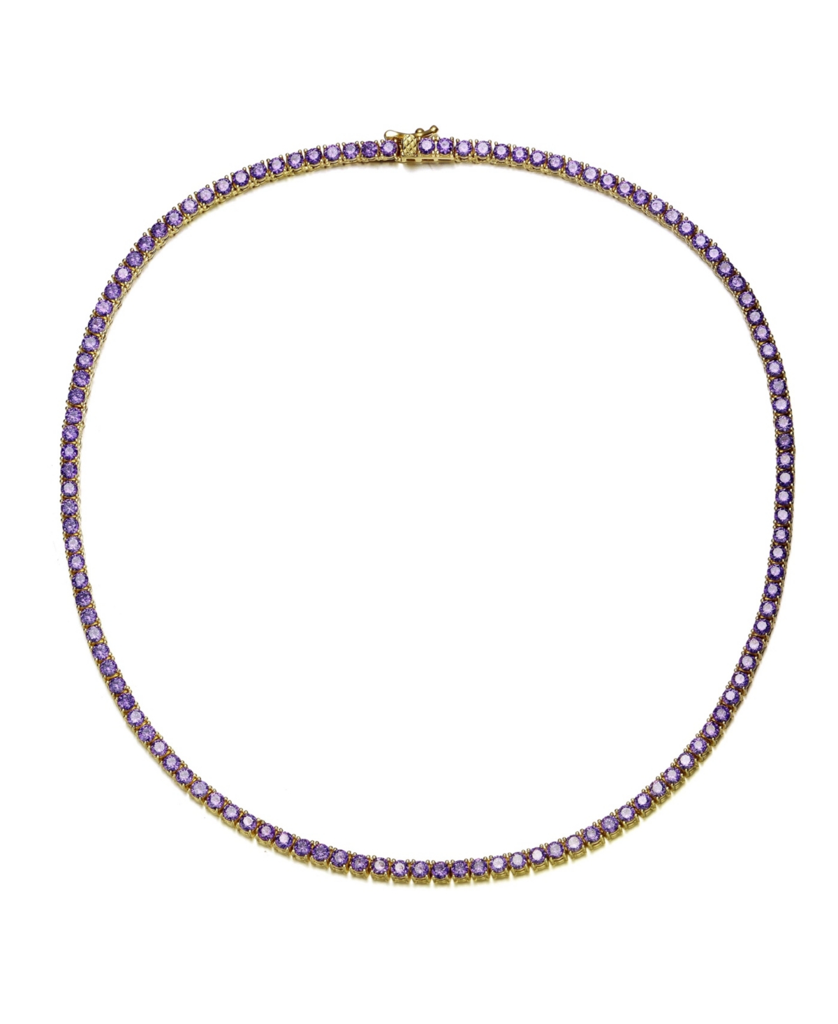 Click here for Sterling Silver Cubic Zirconia 3MM Tennis Necklace... prices