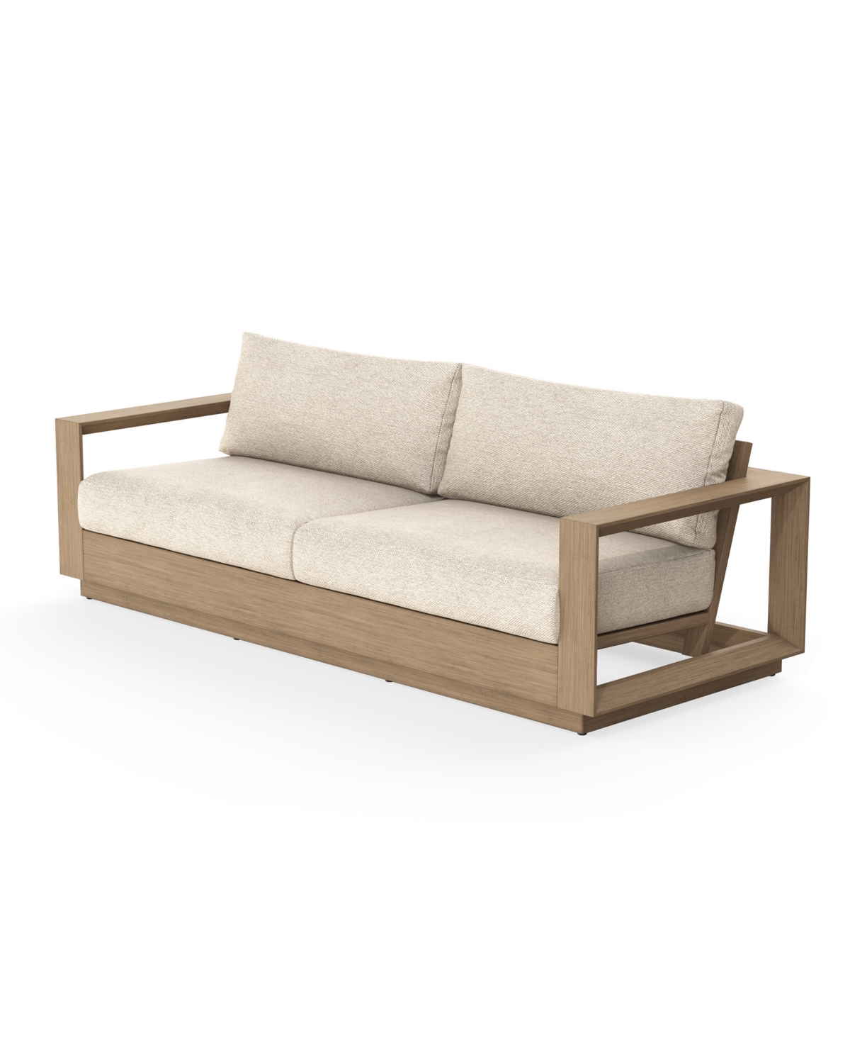 Click here for Mansfield 90 Olefin Outdoor Sofa - Brown prices