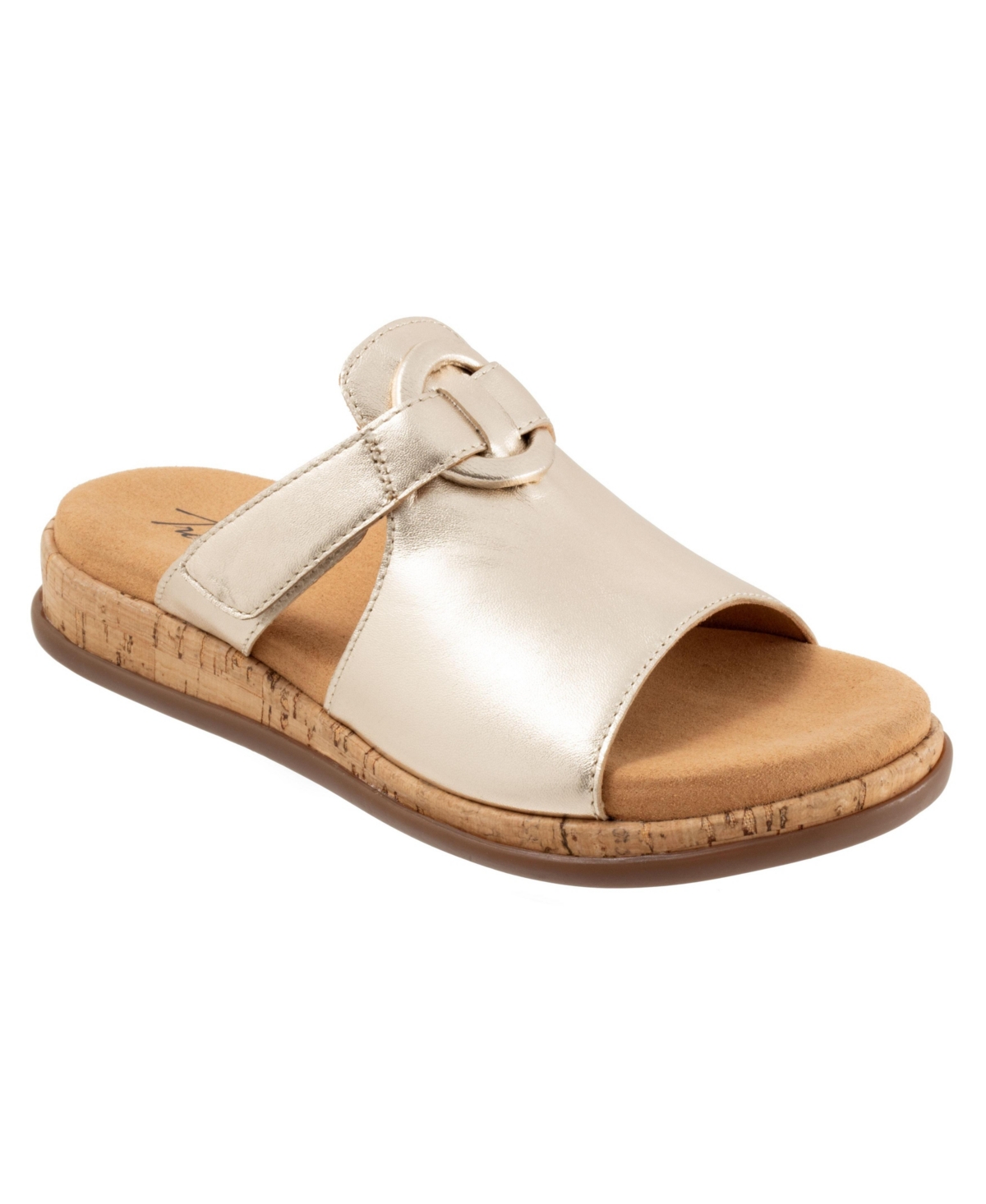 Click here for Trotters Womens Ginnie Sandal - Champagne prices