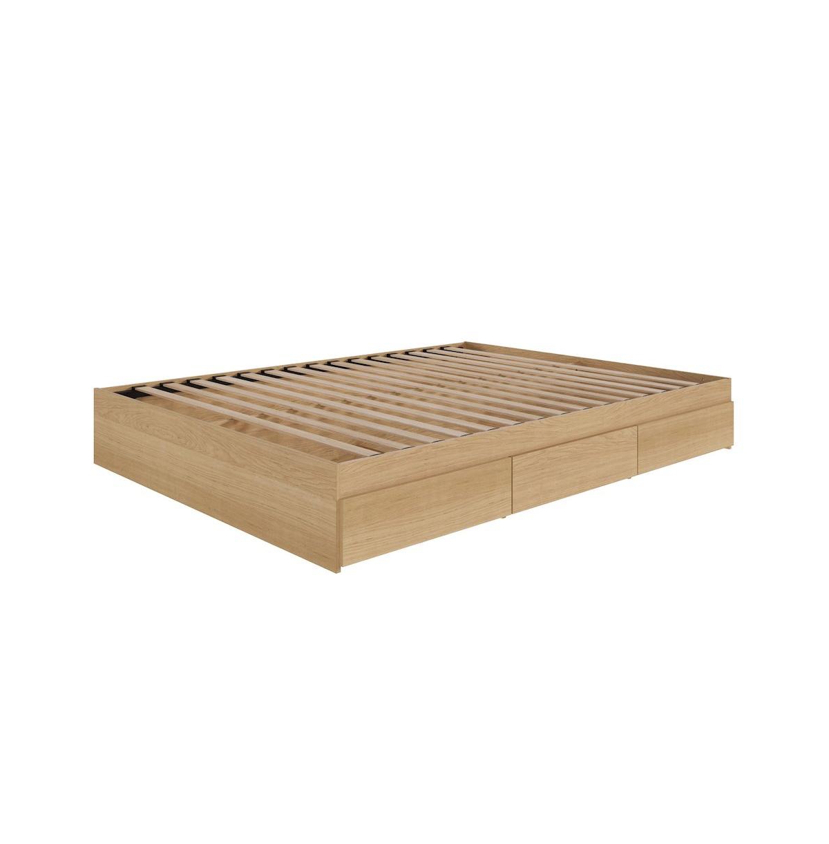 Click here for Nexera 3-Drawer Storage Bed Frame  Full. - Maple prices