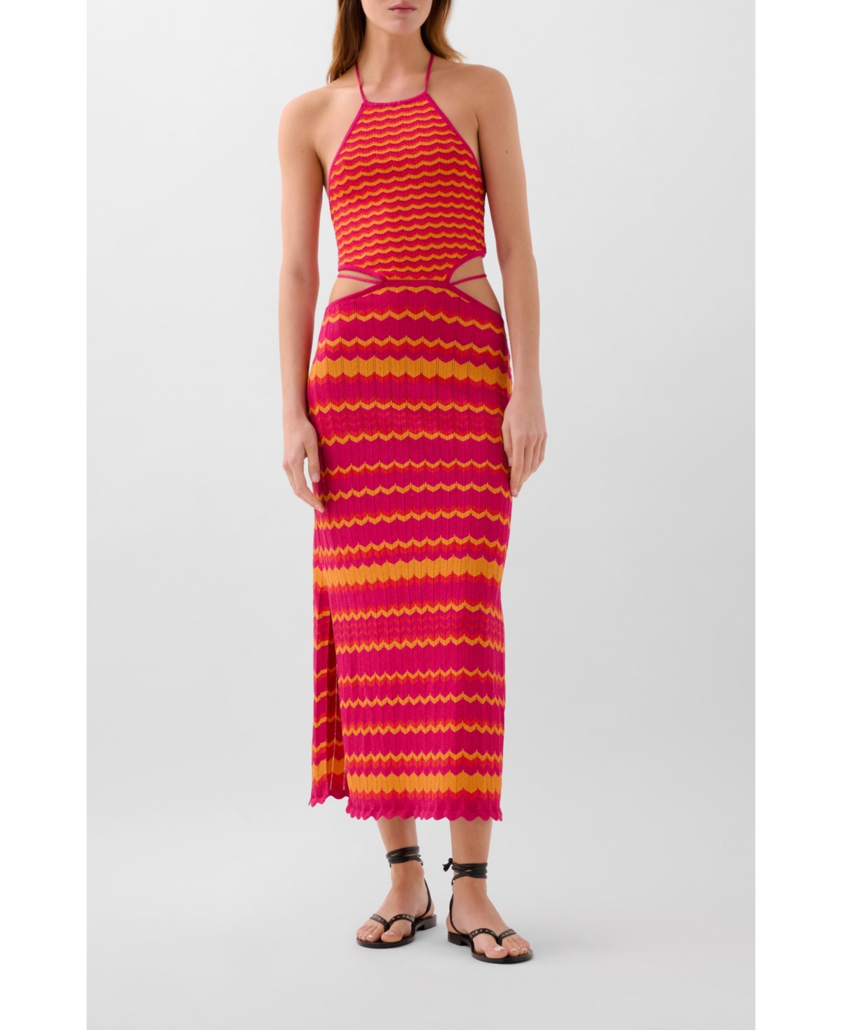 Click here for Scalpers Womens Ziggy Knit Dress - Red prices