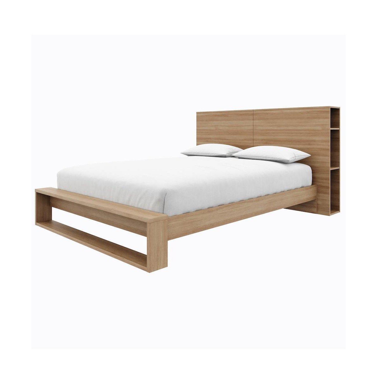 Click here for Nexera Tate Headboard and Slatted Bedframe. - Brow... prices