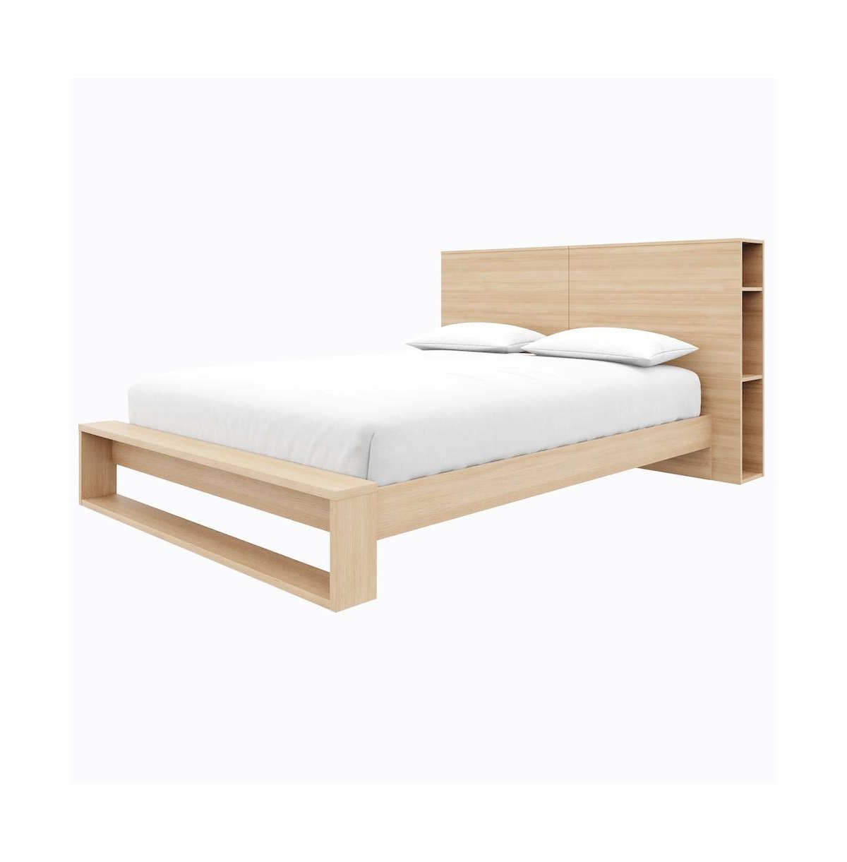 Click here for Nexera Tate Headboard and Slatted Bedframe. - Blon... prices