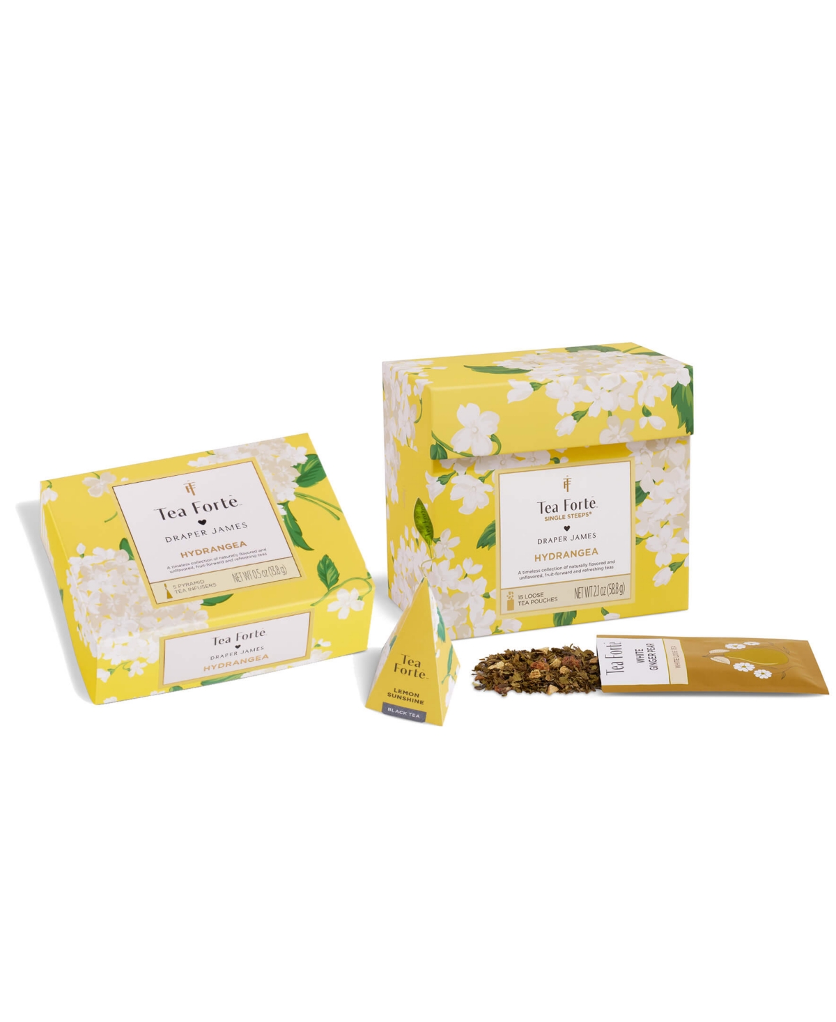 Click here for Tea Forte x Draper James Hydrangea Mini Petite Pre... prices