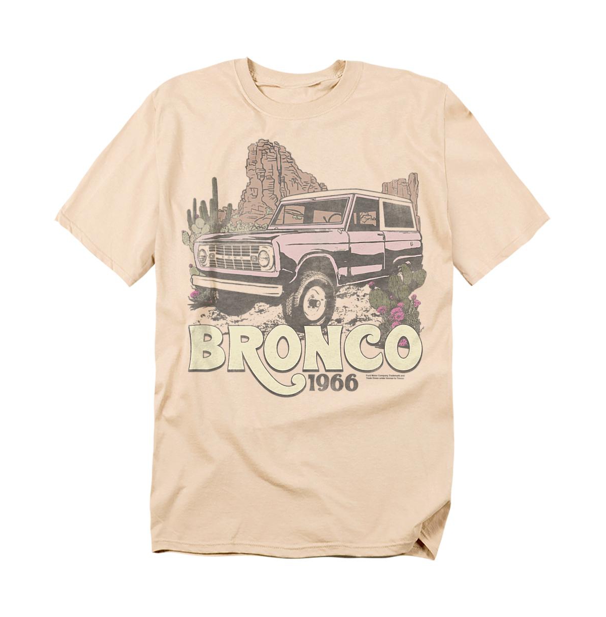 Click here for Mustang Mens Ford Bronco Desert 1966 T-Shirt - Cre... prices