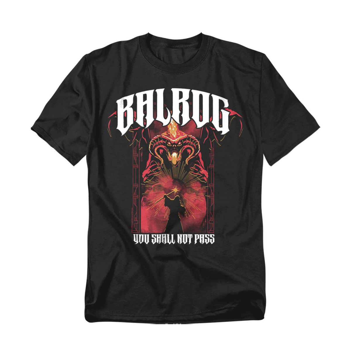 Click here for Lord Of The Rings Mens Balrog Band T-Shirt - Black prices