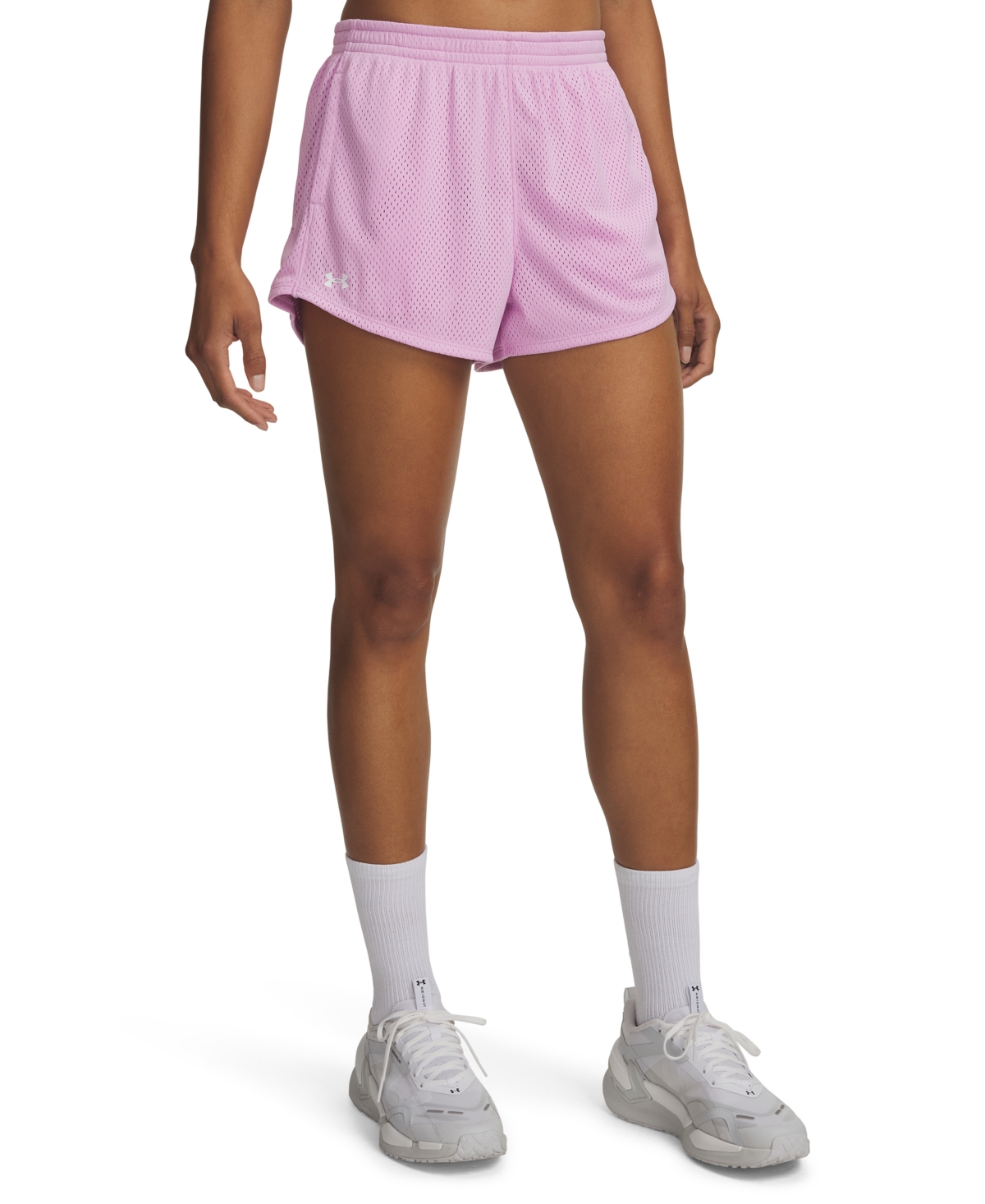 Click here for Under Armour Womens Ua Tech Play Up Mesh Shorts -... prices