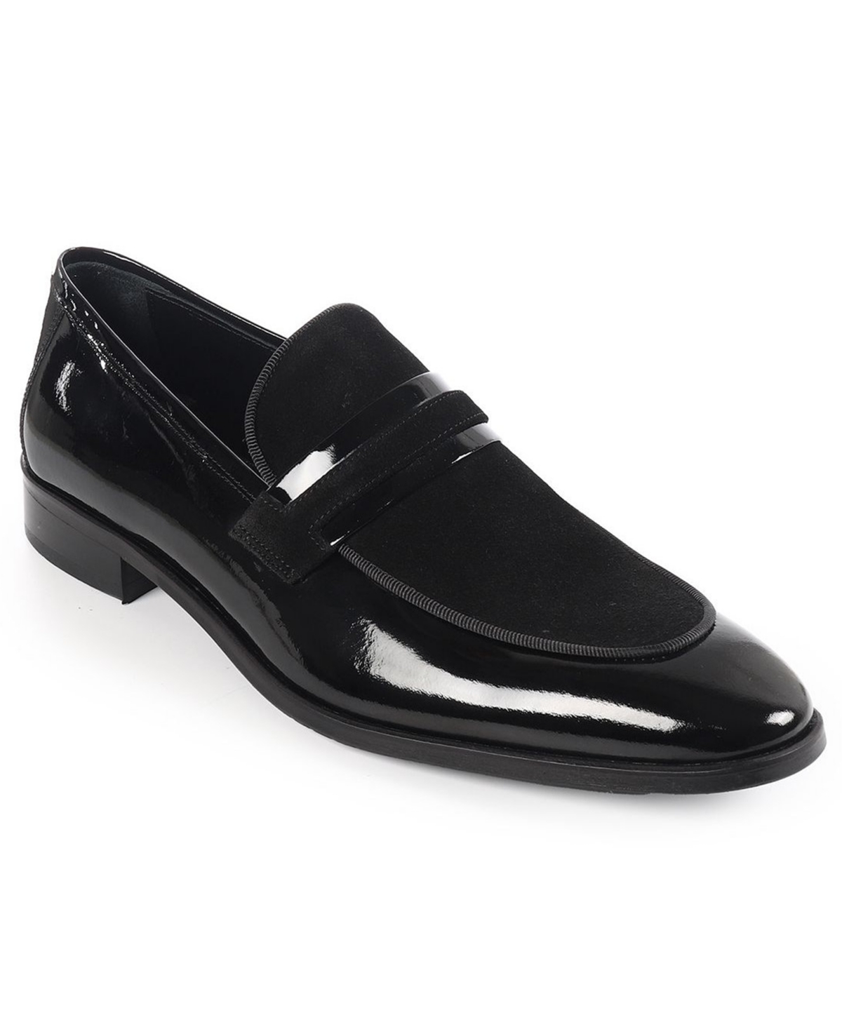 Click here for Vellapais Mens Balerion Slip-On Dress Loafers - Bl... prices